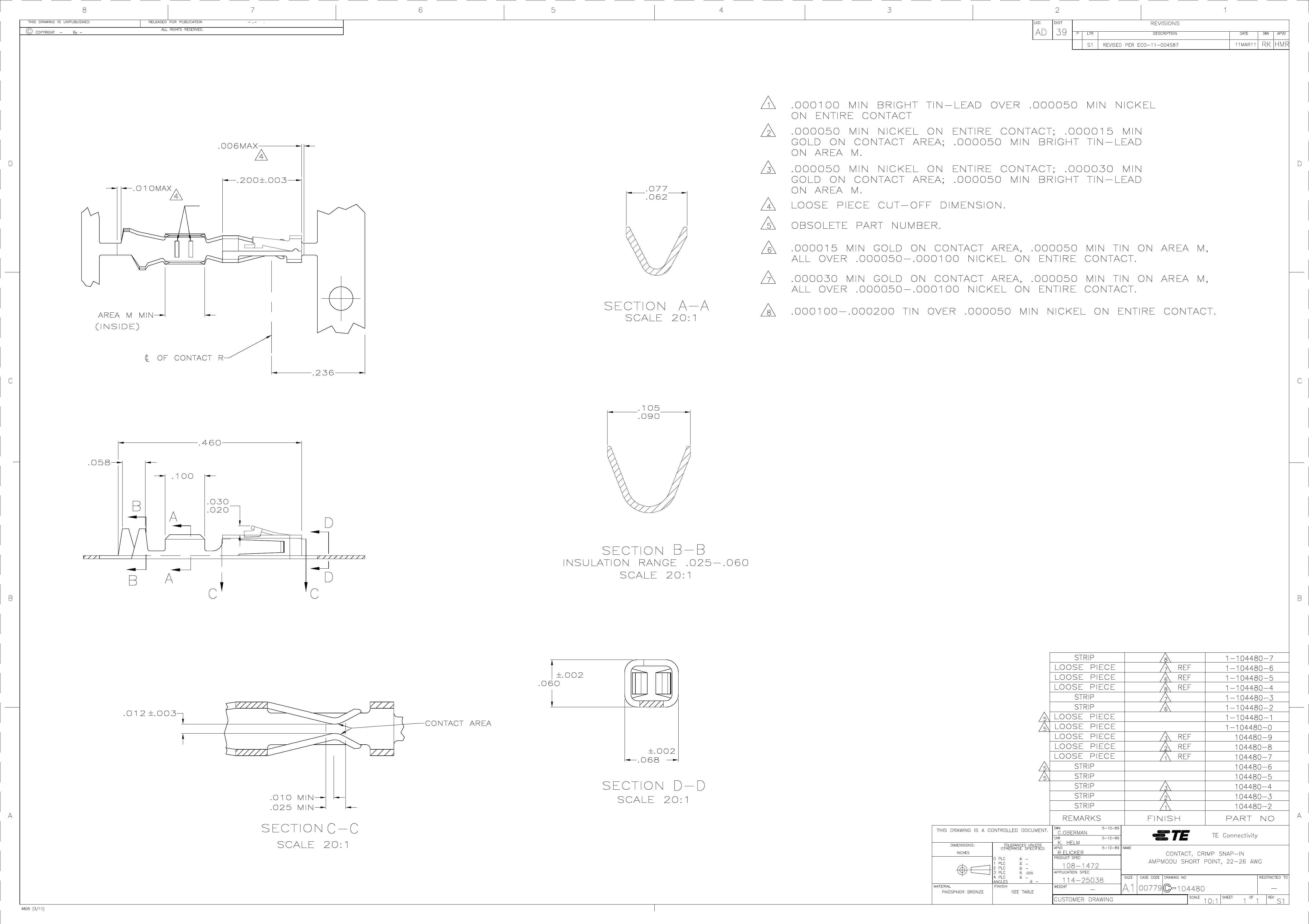 1-104480-7_（TE Connectivity(美国泰科)）1-104480-7中文资料_价格_PDF手册-立创电子商城