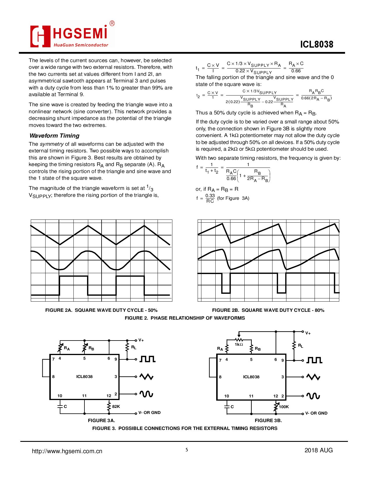 ICL8038N_（HGSEMI(华冠)）ICL8038N中文资料_价格_PDF手册-立创电子商城