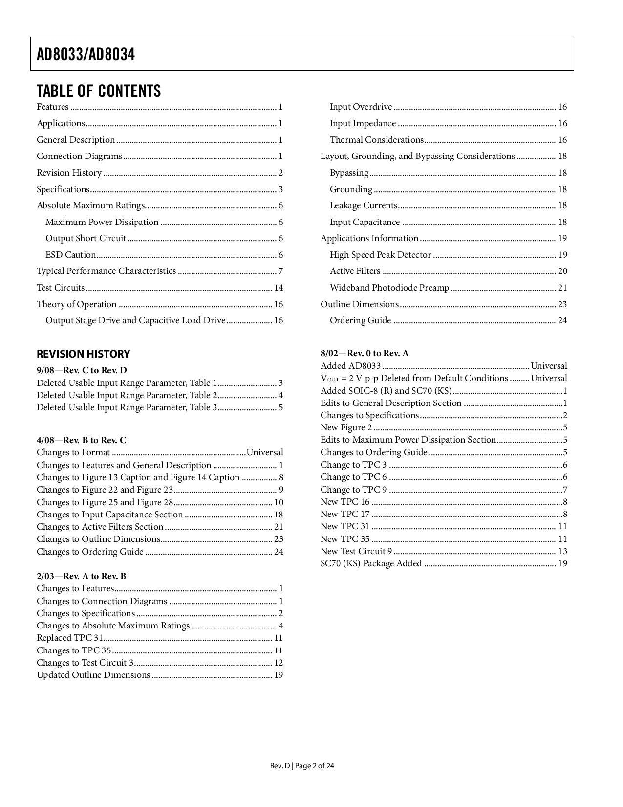 AD8034ARZ_（ADI(亚德诺)/LINEAR(凌特)）AD8034ARZ中文资料_价格_PDF手册-立创电子商城