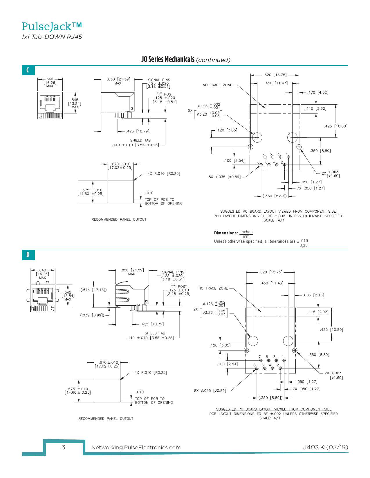 J0011D21BNL_（PULSE）J0011D21BNL中文资料_价格_PDF手册-立创电子商城