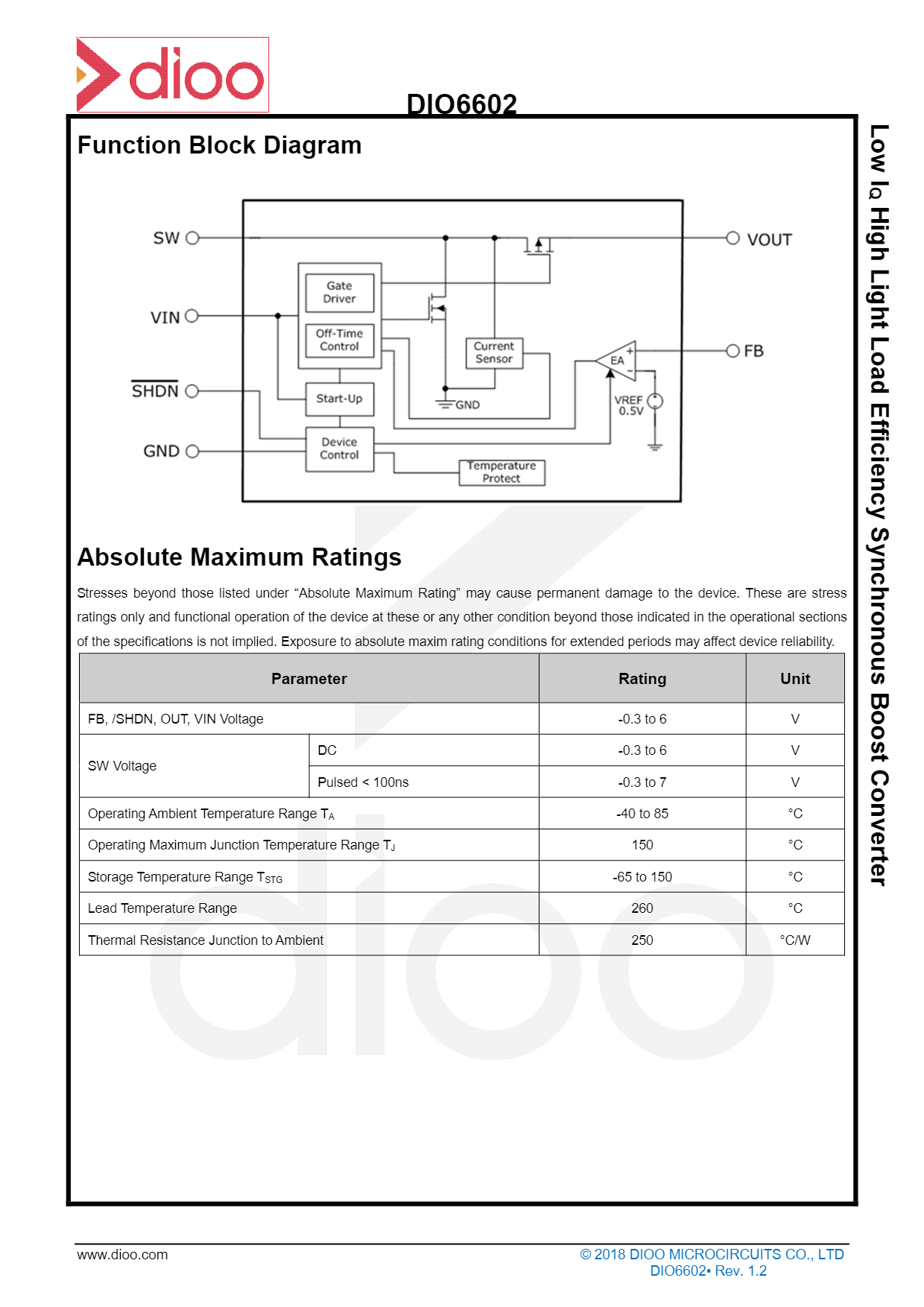 DIO6602ST6_（DIOO(帝奥微)）DIO6602ST6中文资料_价格_PDF手册-立创电子商城