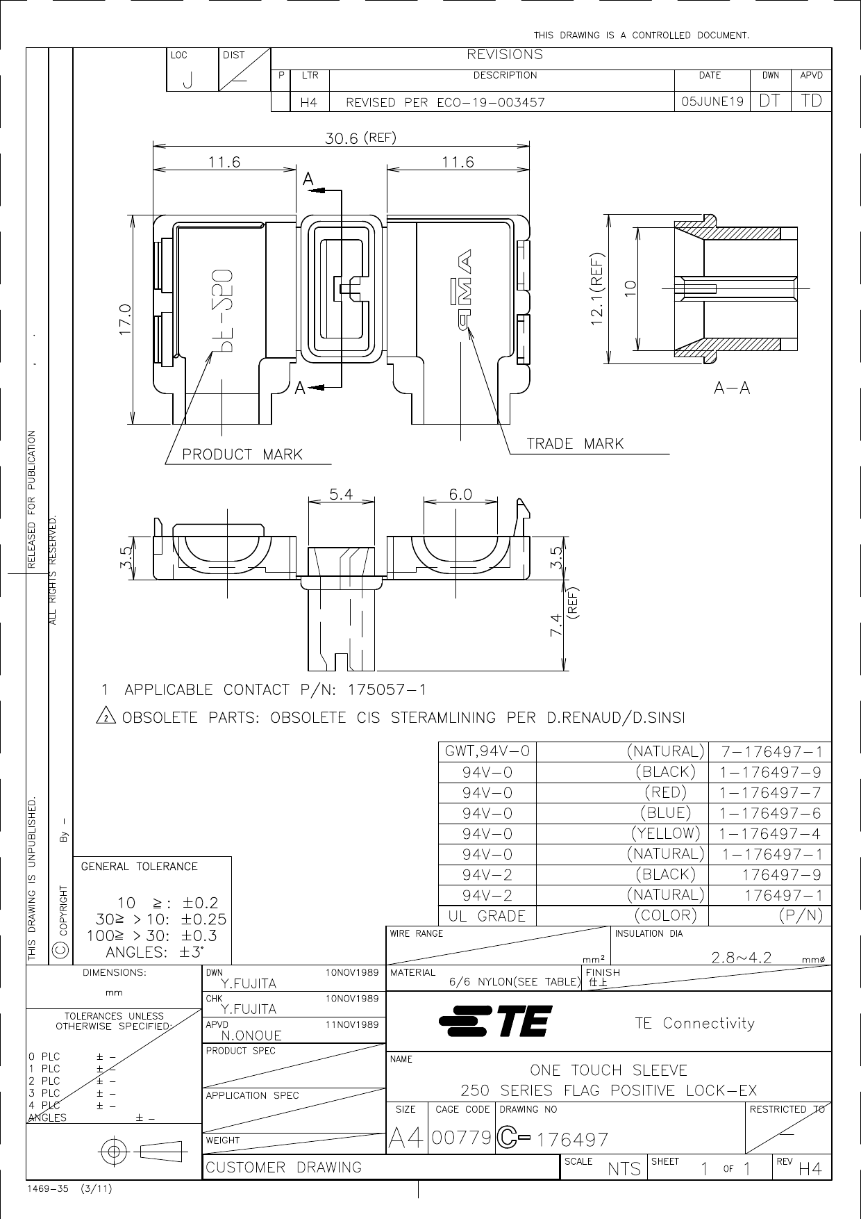 176497-1_（TE Connectivity(美国泰科)）176497-1中文资料_价格_PDF手册-立创电子商城