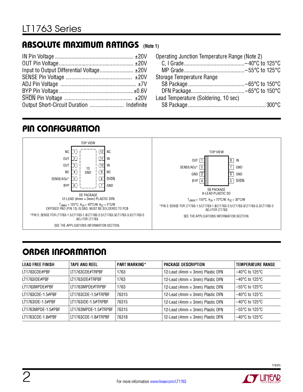 LT1763CS8#TRPBF_（LINEAR(凌特)）LT1763CS8#TRPBF中文资料_价格_PDF手册-立创电子商城