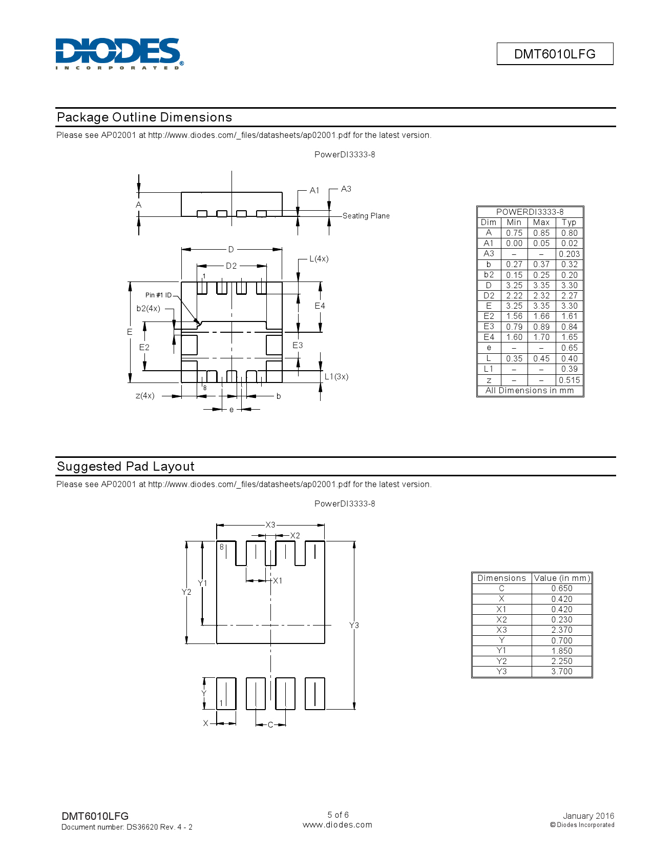 DMT6010LFG-7_（DIODES(美台)）DMT6010LFG-7中文资料_价格_PDF手册-立创电子商城