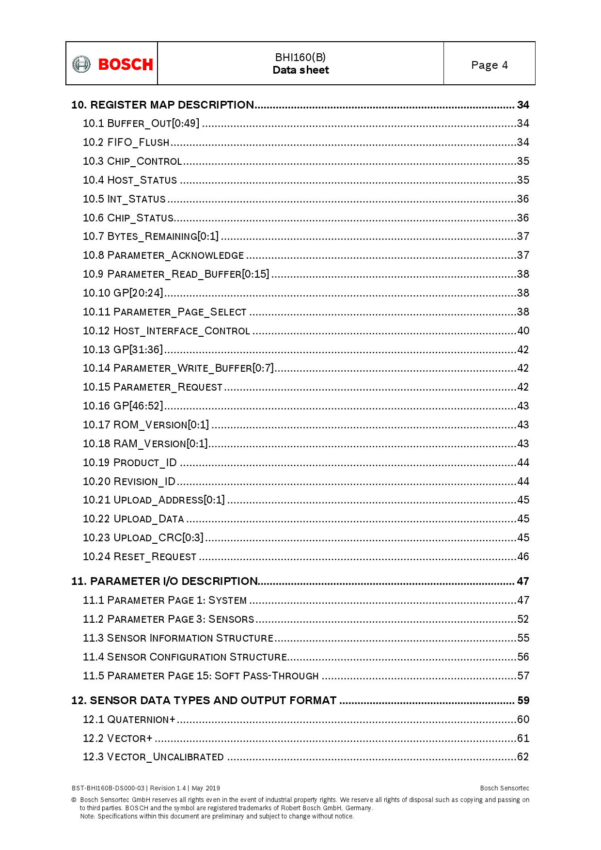 BHI160B_（Bosch(博世)）BHI160B中文资料_价格_PDF手册-立创电子商城