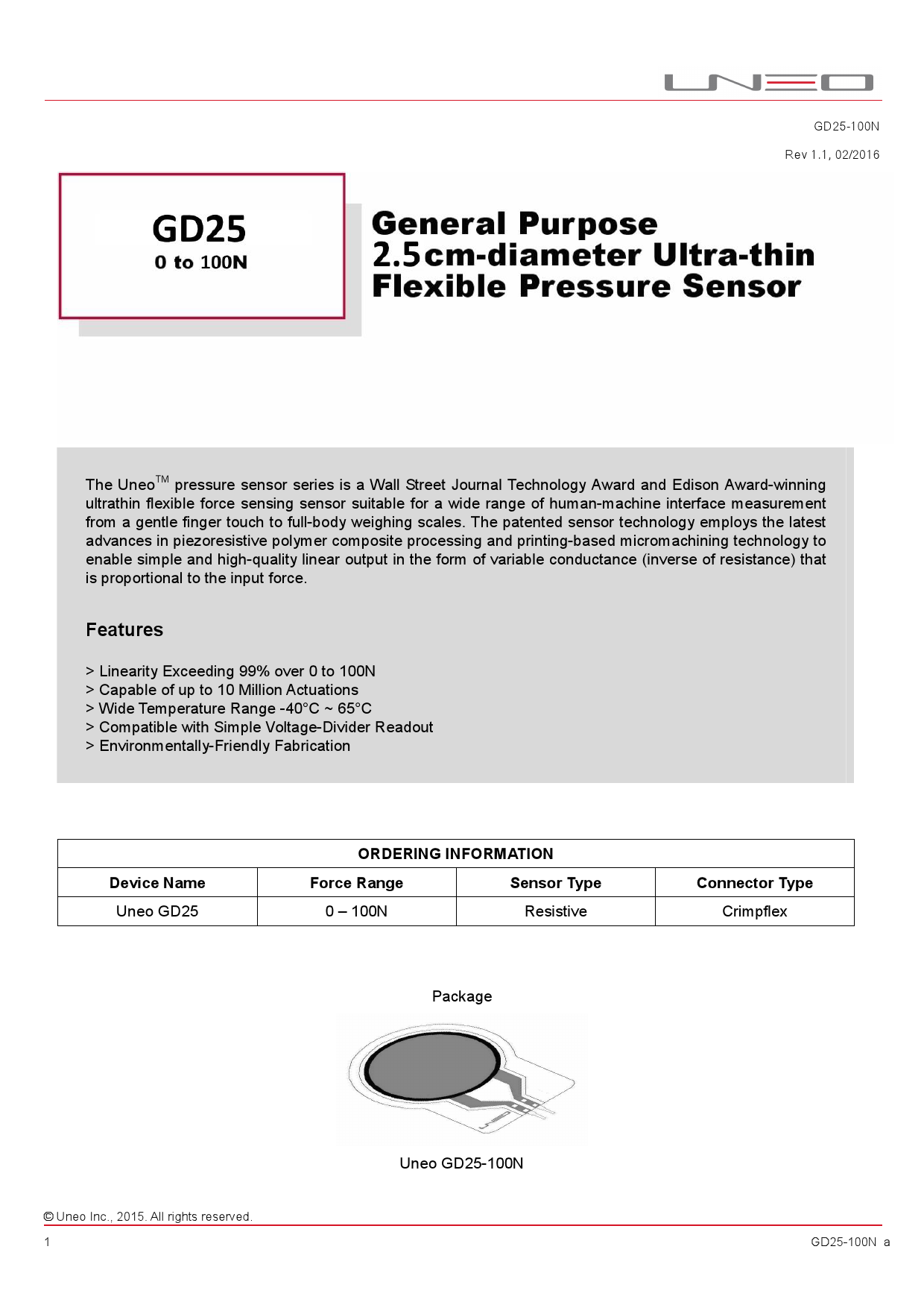 GD25_（UNEO）GD25中文资料_价格_PDF手册-立创电子商城