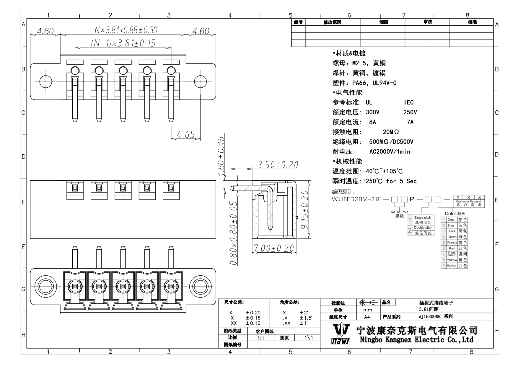 WJ15EDGRM-3.81-11P-14-00A_（KANGNEX(康奈克斯电气)）WJ15EDGRM-3.81-11P-14-00A中文资料_价格_PDF手册-立创电子商城