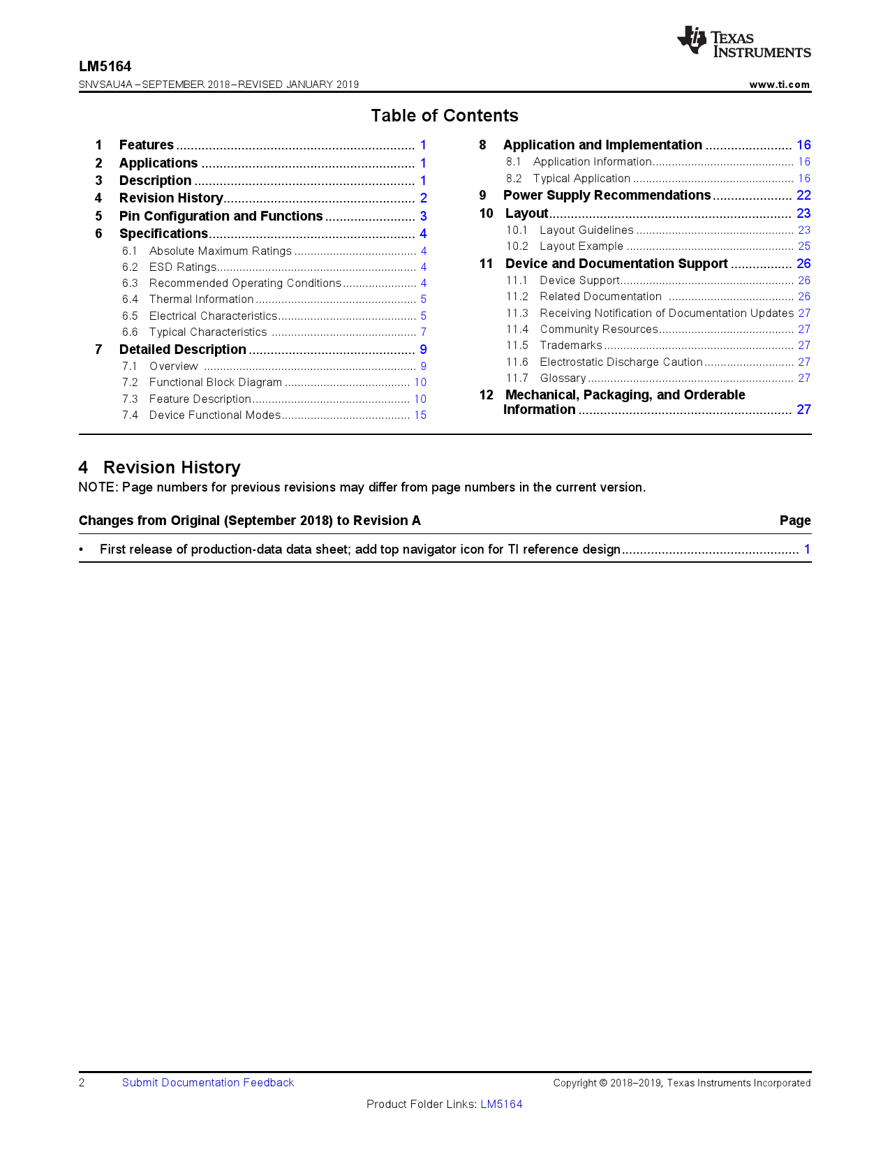 LM5164DDAR_（TI(德州仪器)）LM5164DDAR中文资料_价格_PDF手册-立创电子商城