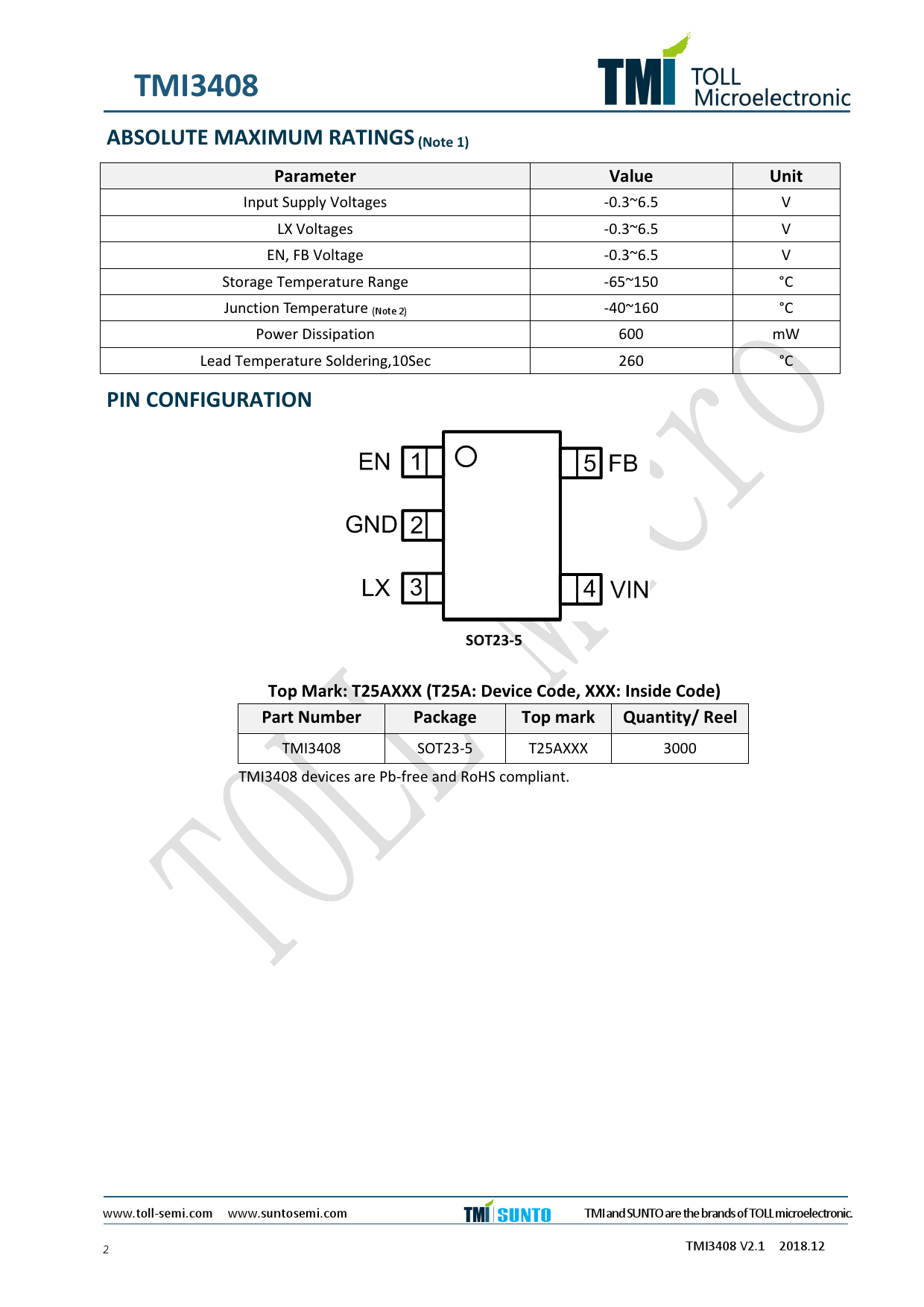 TMI3408_（TMI(拓尔微)）TMI3408中文资料_价格_PDF手册-立创电子商城