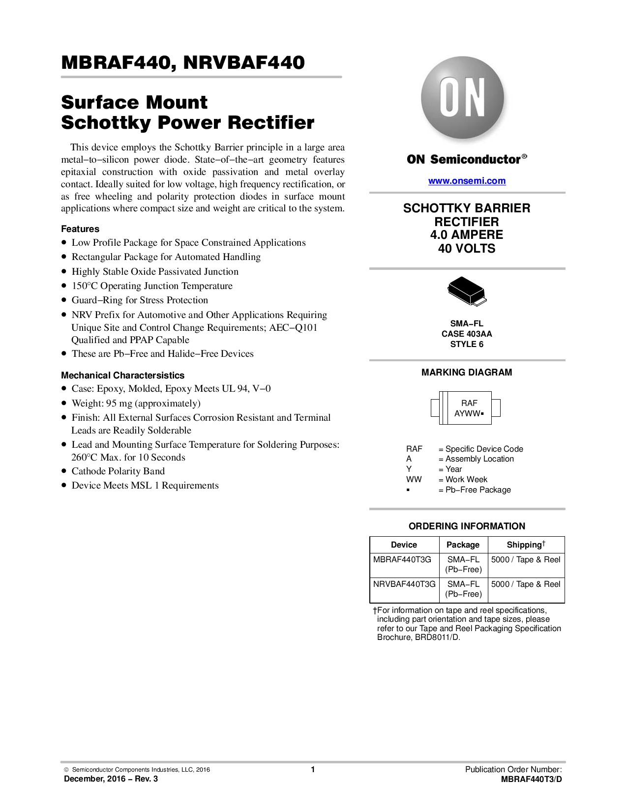 MBRAF440T3G_（onsemi(安森美)）MBRAF440T3G中文资料_价格_PDF手册-立创电子商城