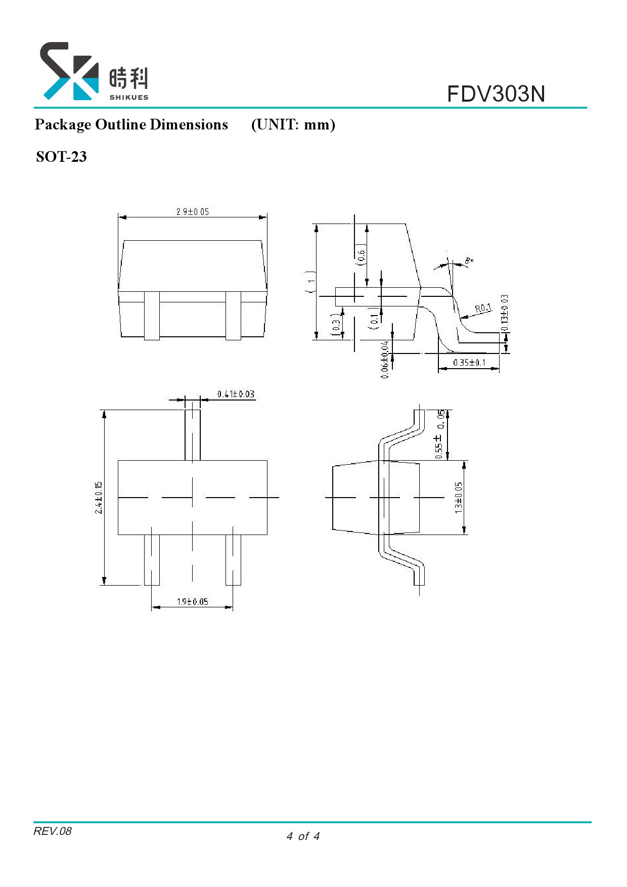 FDV303N_（SHIKUES(时科)）FDV303N中文资料_价格_PDF手册-立创电子商城