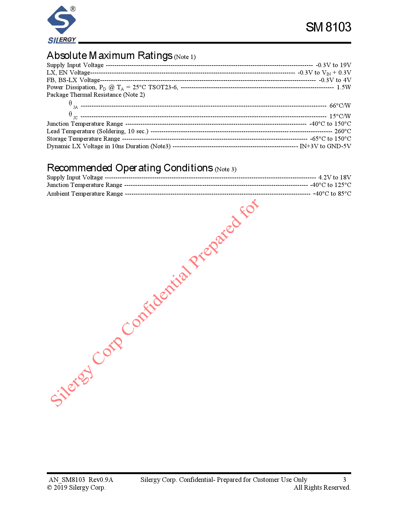 SM8103ADC_（silergy(矽力杰)）SM8103ADC中文资料_价格_PDF手册-立创电子商城