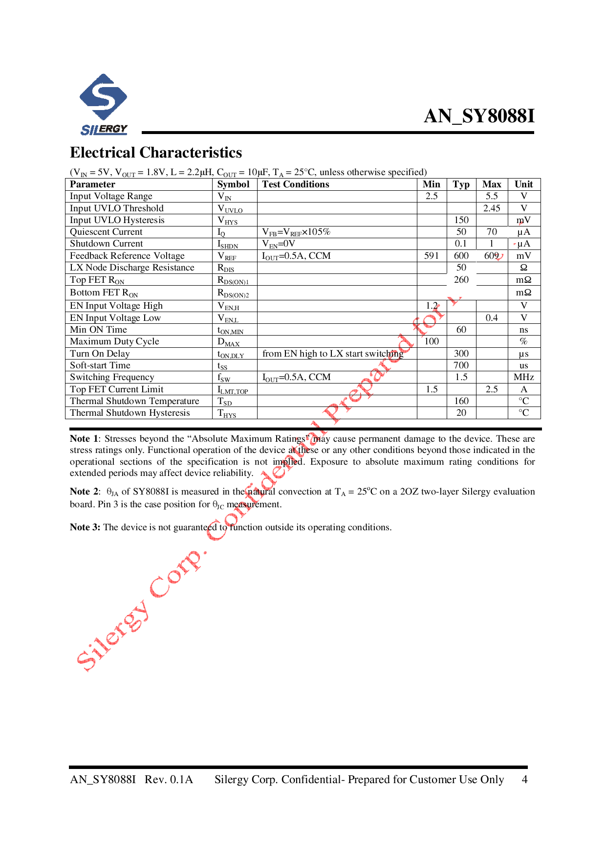 SY8088IAAC_（silergy(矽力杰)）SY8088IAAC中文资料_价格_PDF手册-立创电子商城