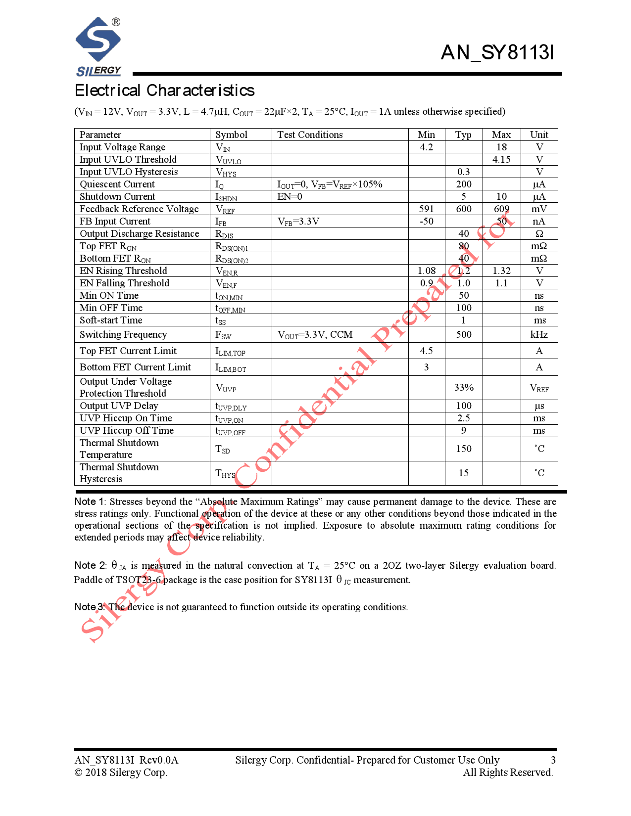 SY8113IADC_（silergy(矽力杰)）SY8113IADC中文资料_价格_PDF手册-立创电子商城
