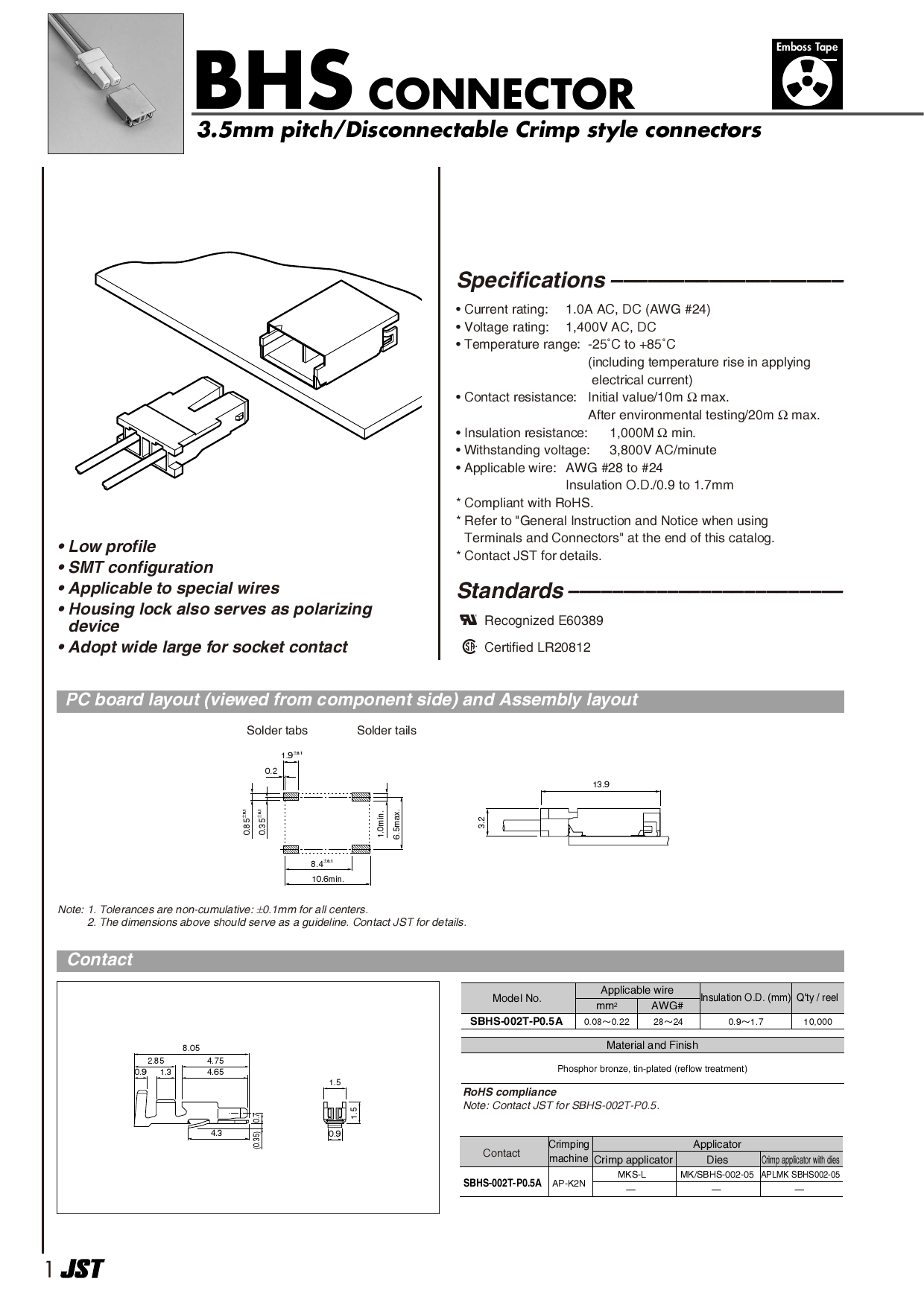 SM02B-BHSS-1-TB(LF)(SN)_（JST）SM02B-BHSS-1-TB(LF)(SN)中文资料_价格_PDF手册-立创电子商城