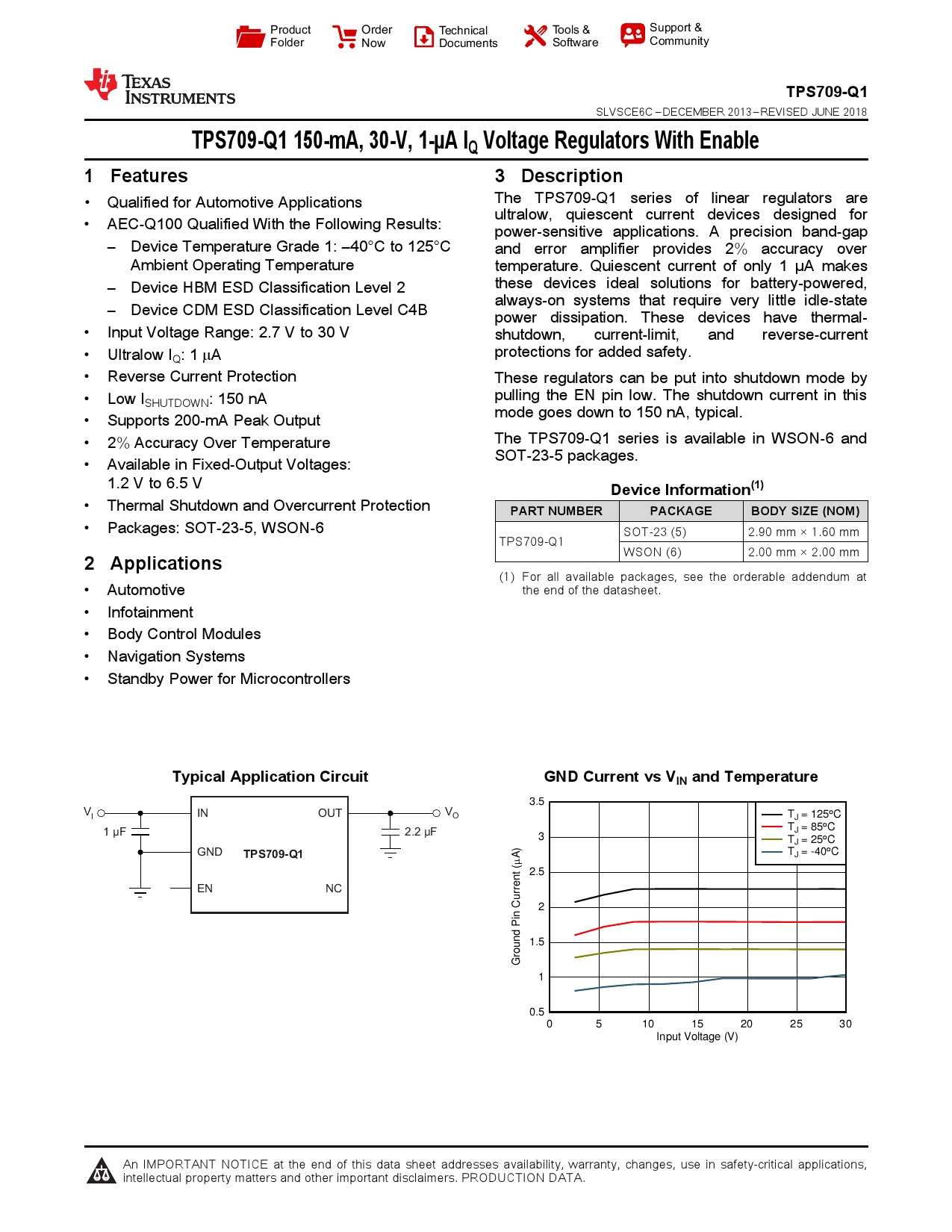TPS70950QDBVRQ1_（TI(德州仪器)）TPS70950QDBVRQ1中文资料_价格_PDF手册-立创电子商城