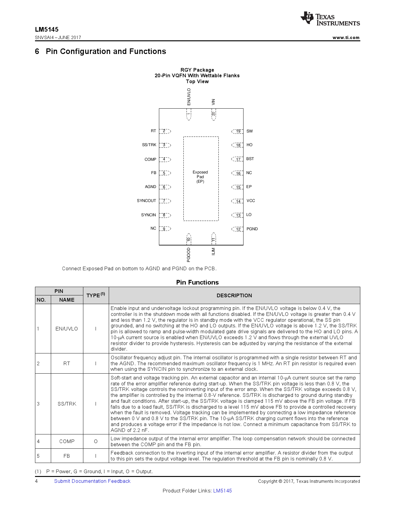 LM5145RGYR_（TI(德州仪器)）LM5145RGYR中文资料_价格_PDF手册-立创电子商城