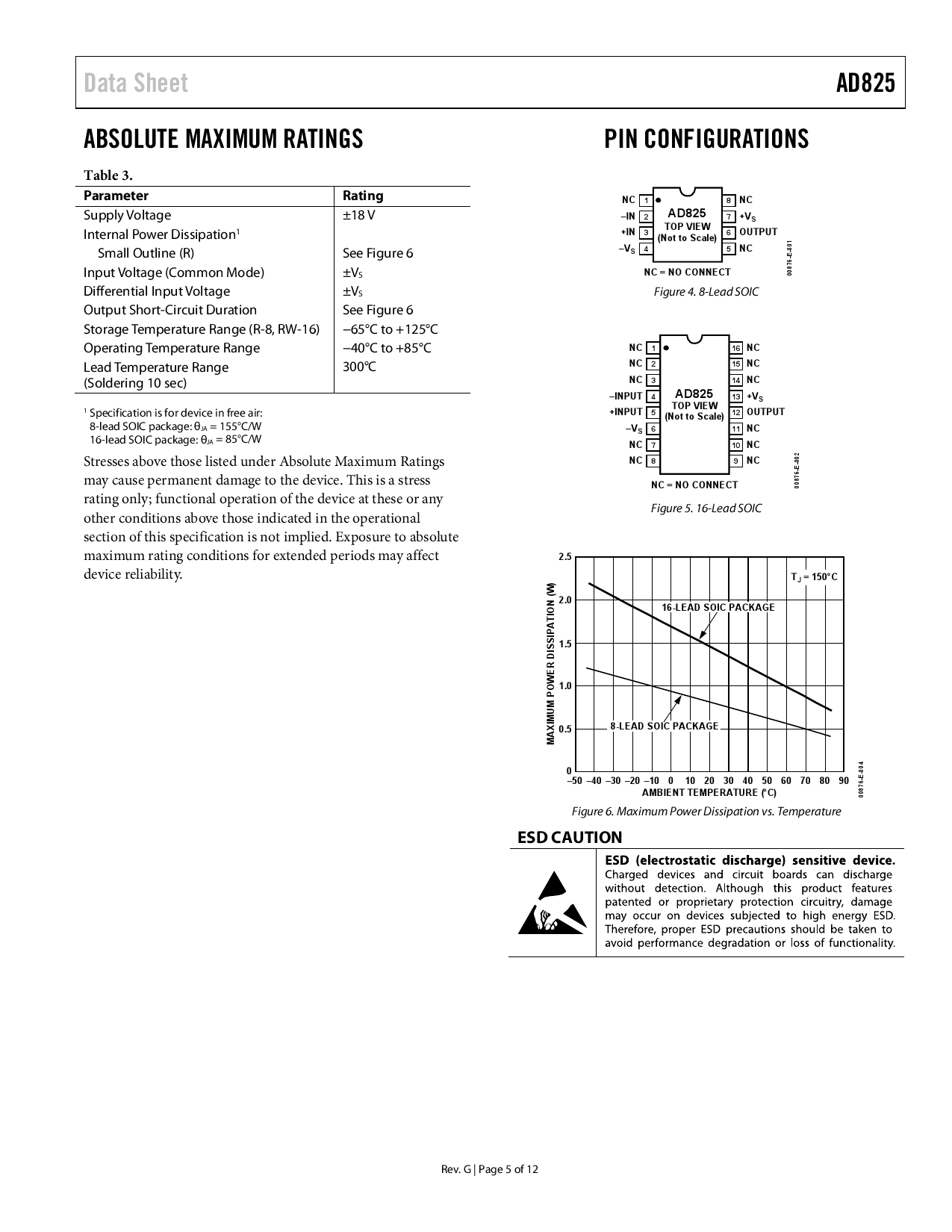 AD825ARZ_（ADI(亚德诺)/LINEAR(凌特)）AD825ARZ中文资料_价格_PDF手册-立创电子商城