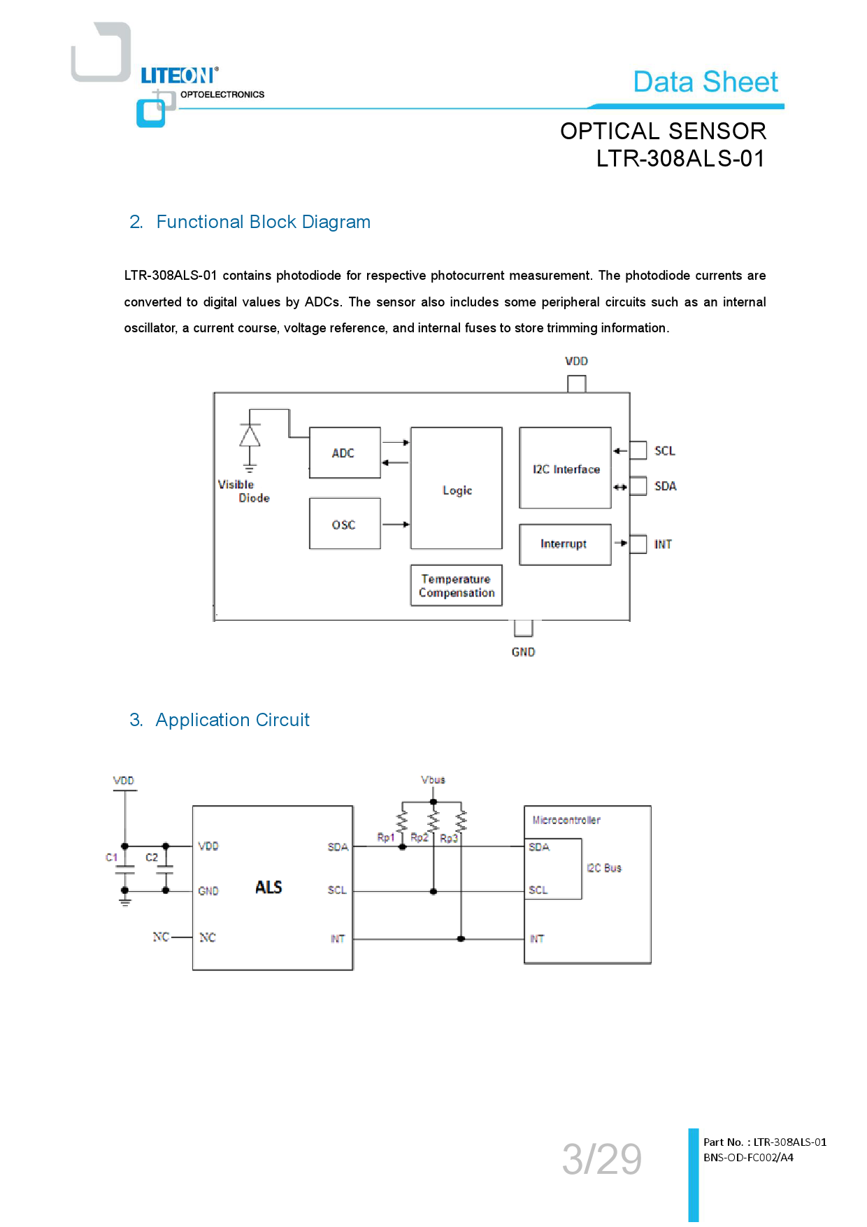 LTR-308ALS-01_（LITEON(台湾光宝)）LTR-308ALS-01中文资料_价格_PDF手册-立创电子商城