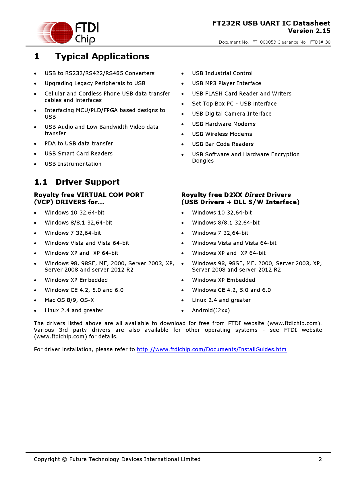 FT232RL_（FTDI(飞特帝亚)）FT232RL中文资料_价格_PDF手册-立创电子商城