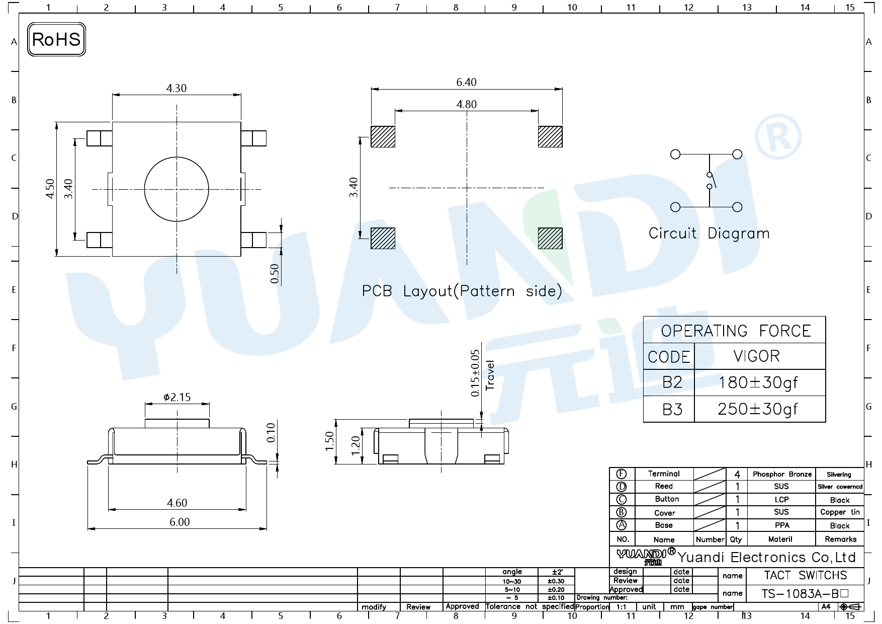 TS-1083A-B3_（Yuandi(台湾元迪)）TS-1083A-B3中文资料_价格_PDF手册-立创电子商城