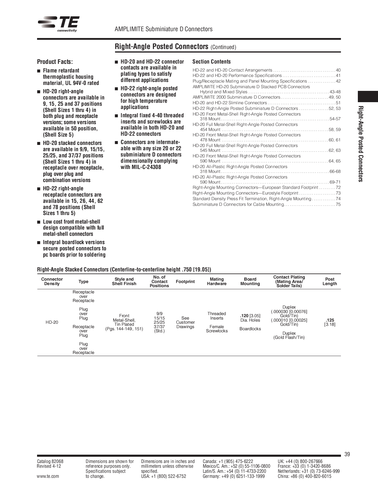 5-747904-2_（TE Connectivity(美国泰科)）5-747904-2中文资料_价格_PDF手册-立创电子商城
