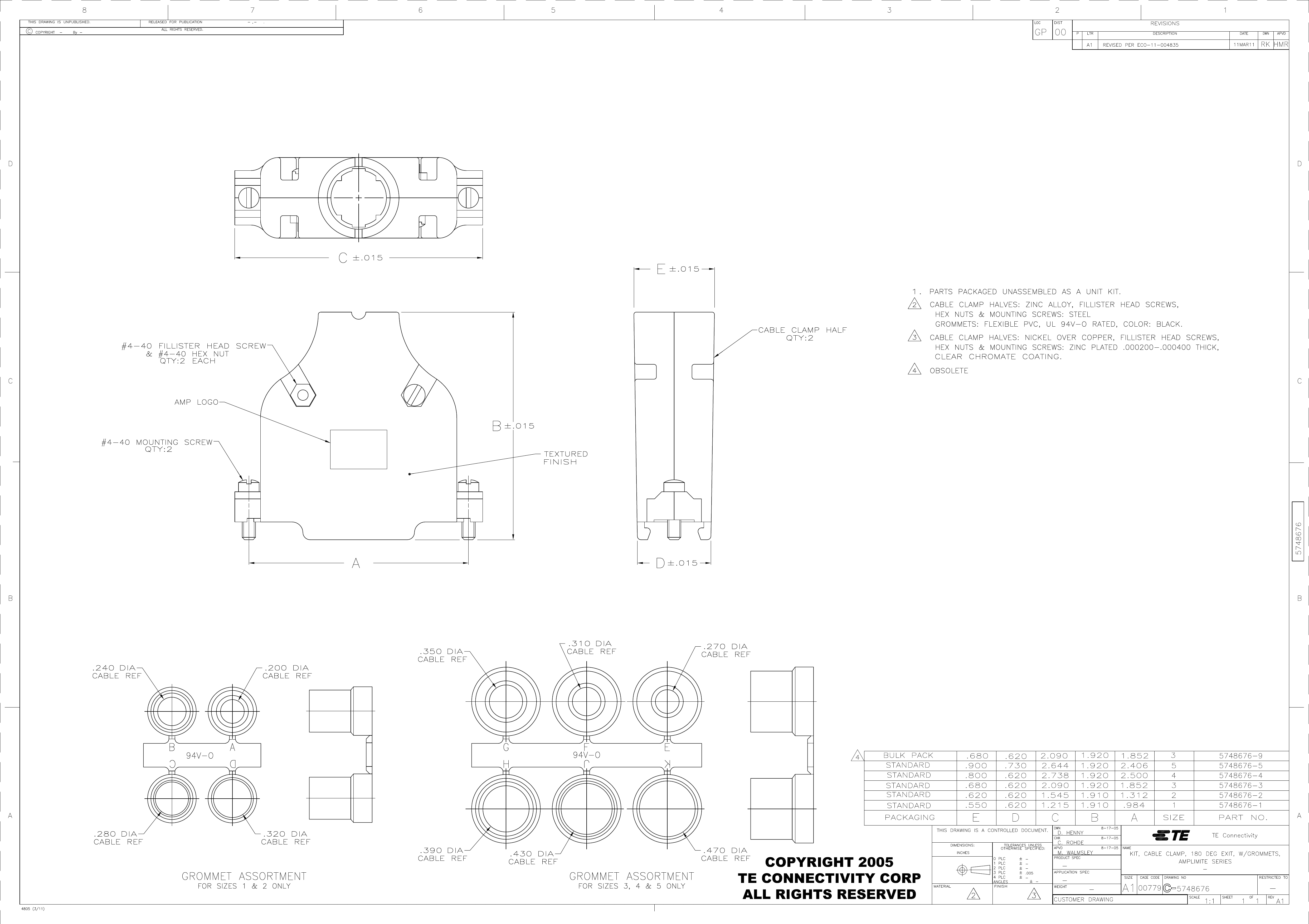 5748676-3_（TE Connectivity(美国泰科)）5748676-3中文资料_价格_PDF手册-立创电子商城
