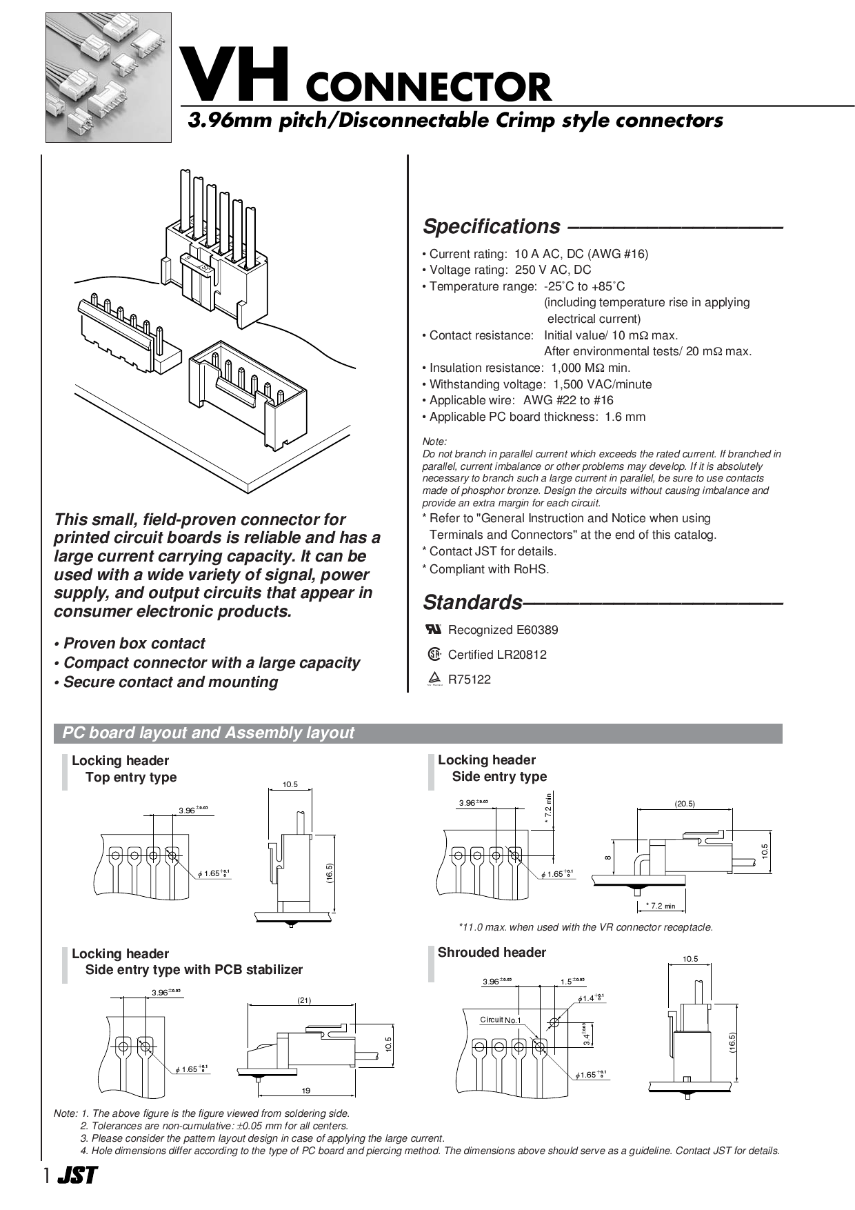 VHR-5M_（JST）VHR-5M中文资料_价格_PDF手册-立创电子商城