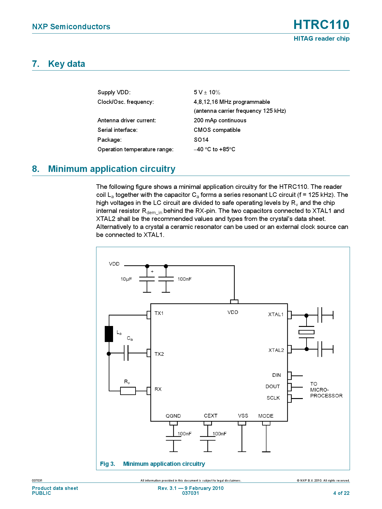 HTRC11001T/03EE,11_（NXP(恩智浦)）HTRC11001T/03EE,11中文资料_价格_PDF手册-立创电子商城
