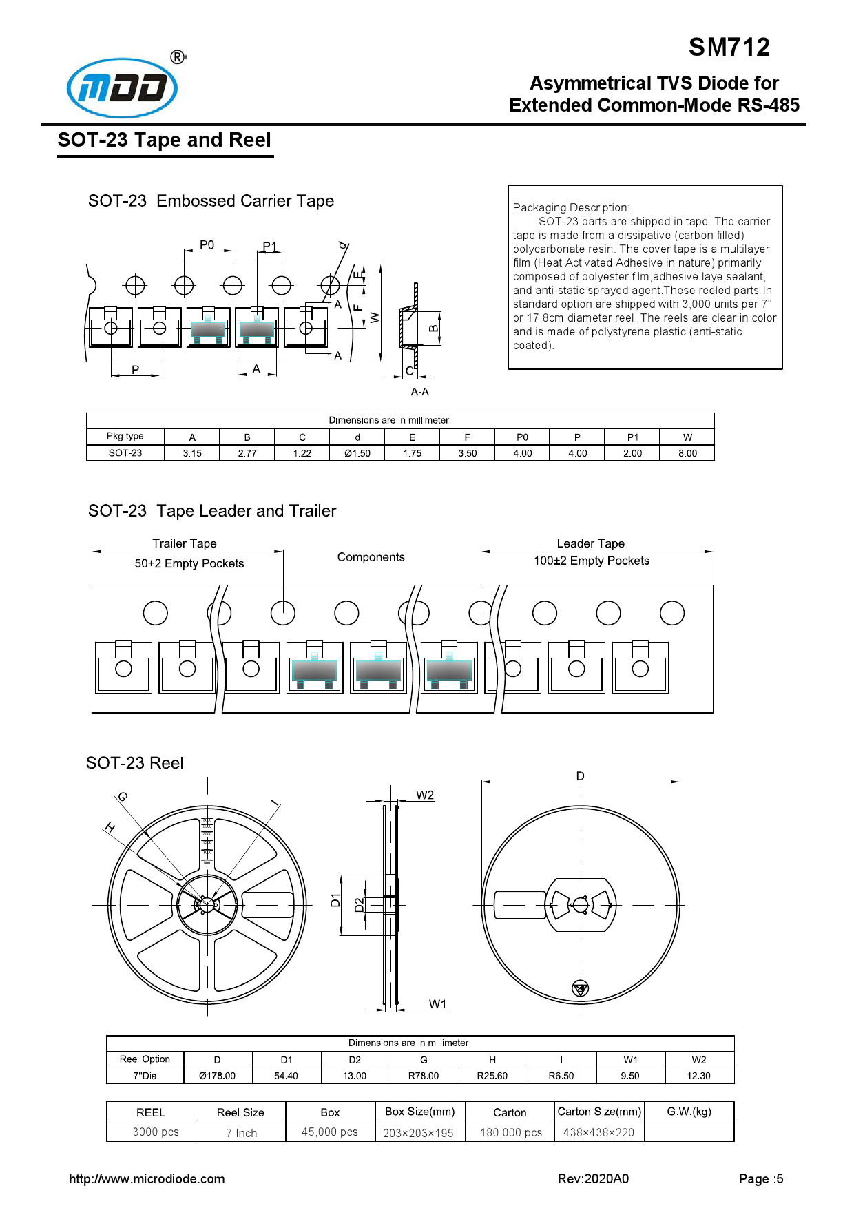 SM712_（MDD）SM712中文资料_价格_PDF手册-立创电子商城
