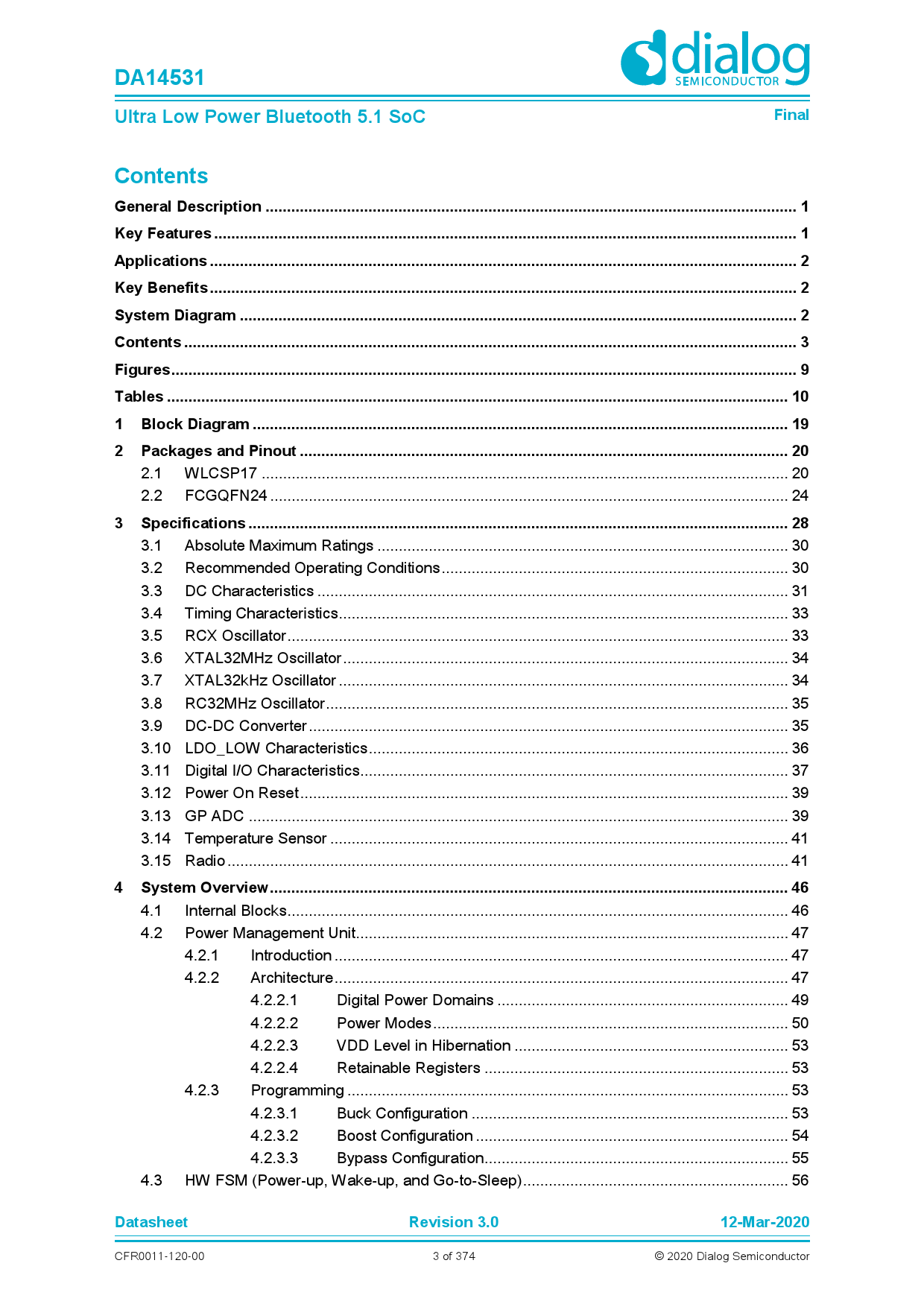 DA14531-00000FX2_（Dialog Semiconductor）DA14531-00000FX2中文资料_价格_PDF手册-立创电子商城