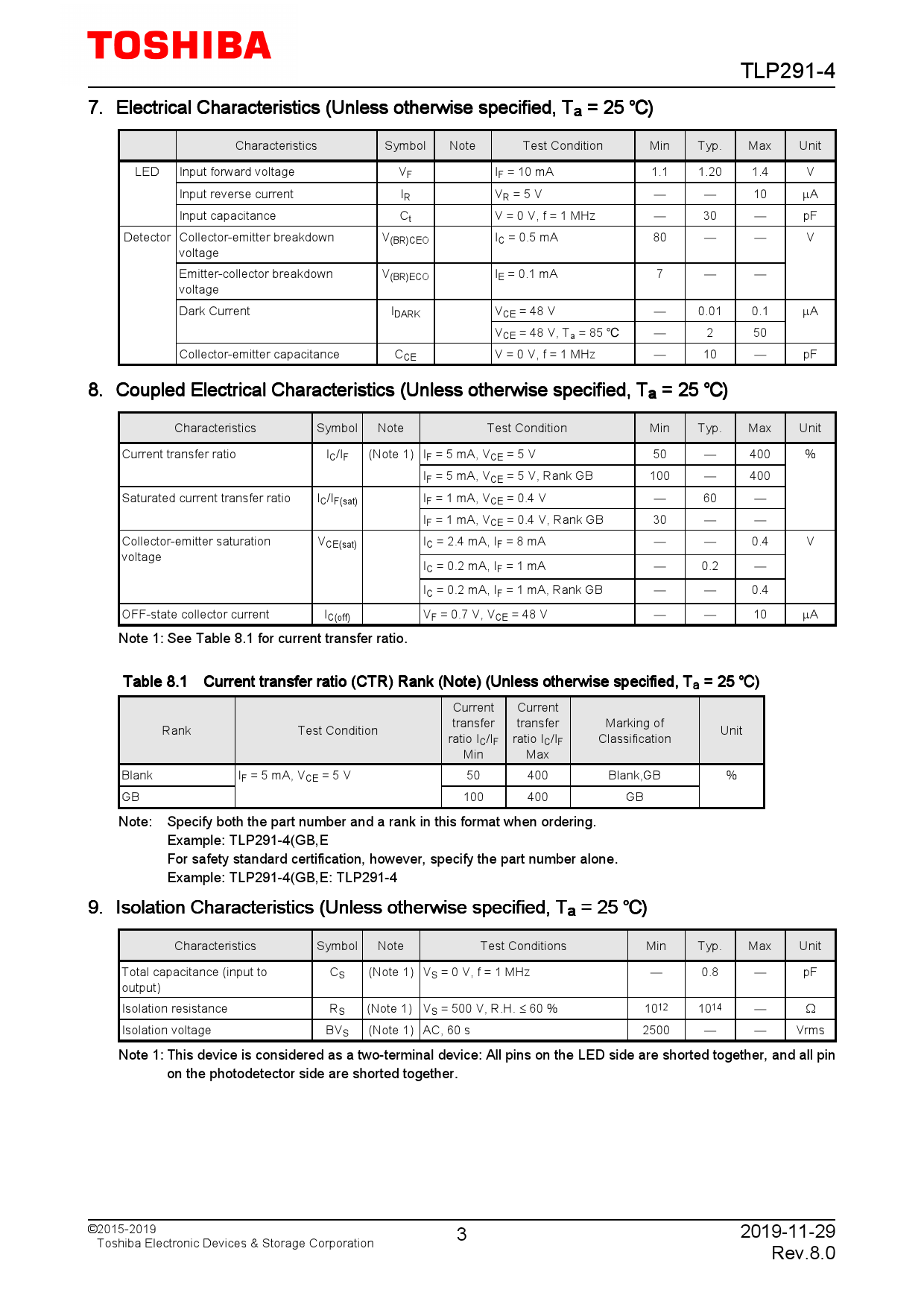 TLP291-4(TP,E)_（TOSHIBA(东芝)）TLP291-4(TP,E)中文资料_价格_PDF手册-立创电子商城