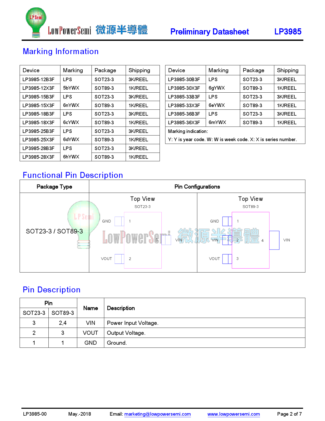 LP3985-15B3F_（LOWPOWER(微源半导体)）LP3985-15B3F中文资料_价格_PDF手册-立创电子商城
