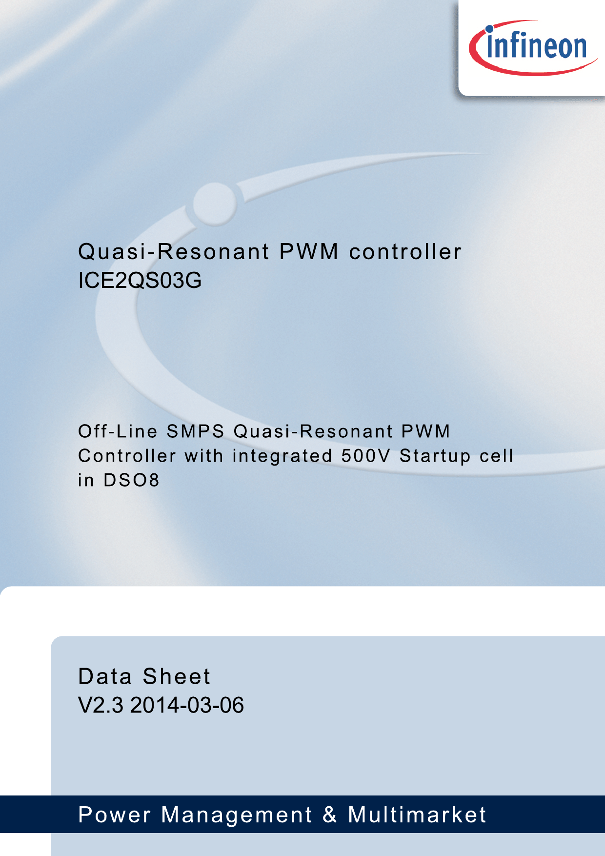 ICE2QS03G_（Infineon(英飞凌)）ICE2QS03G中文资料_价格_PDF手册-立创电子商城