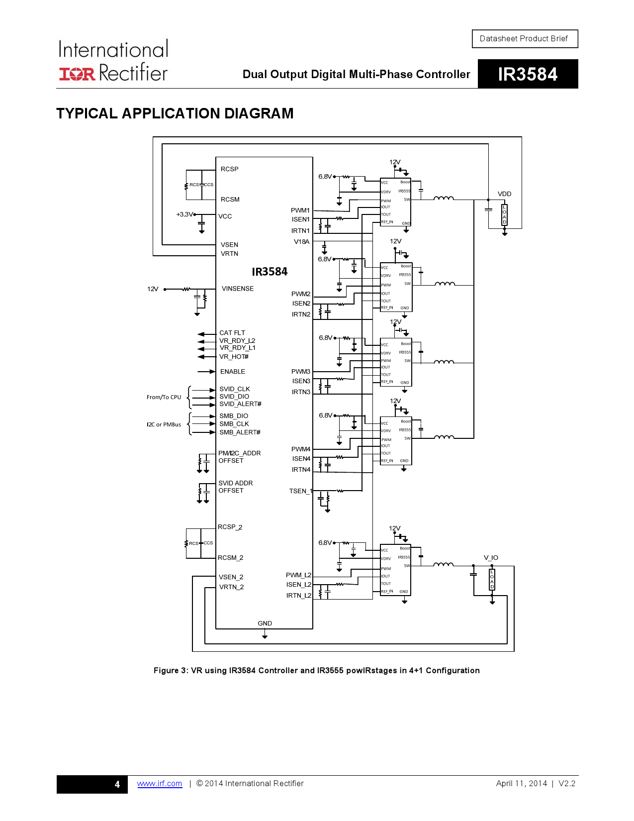 IR3584MTRPBF_（Infineon(英飞凌)）IR3584MTRPBF中文资料_价格_PDF手册-立创电子商城