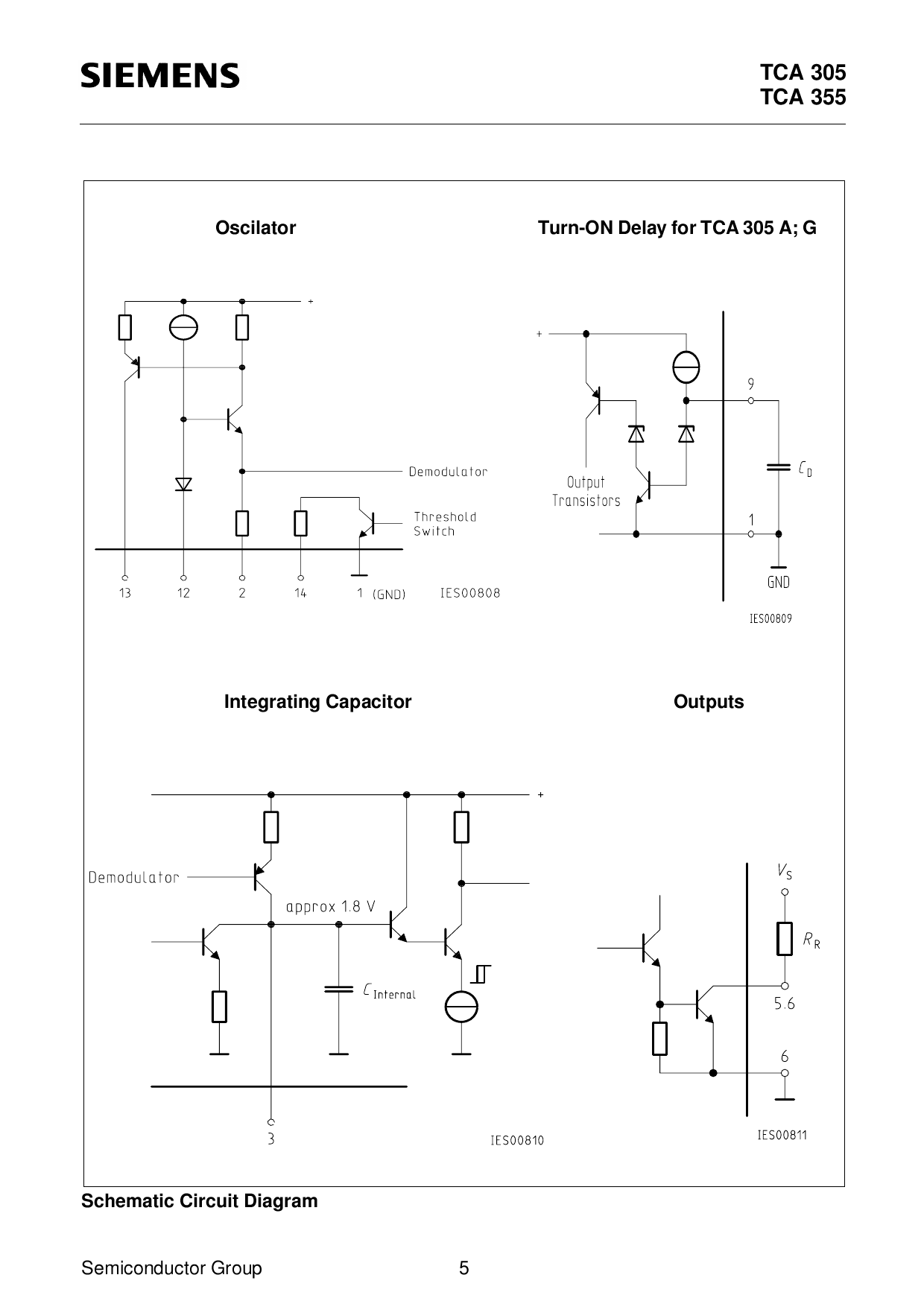 TCA355G_（Infineon(英飞凌)）TCA355G中文资料_价格_PDF手册-立创电子商城