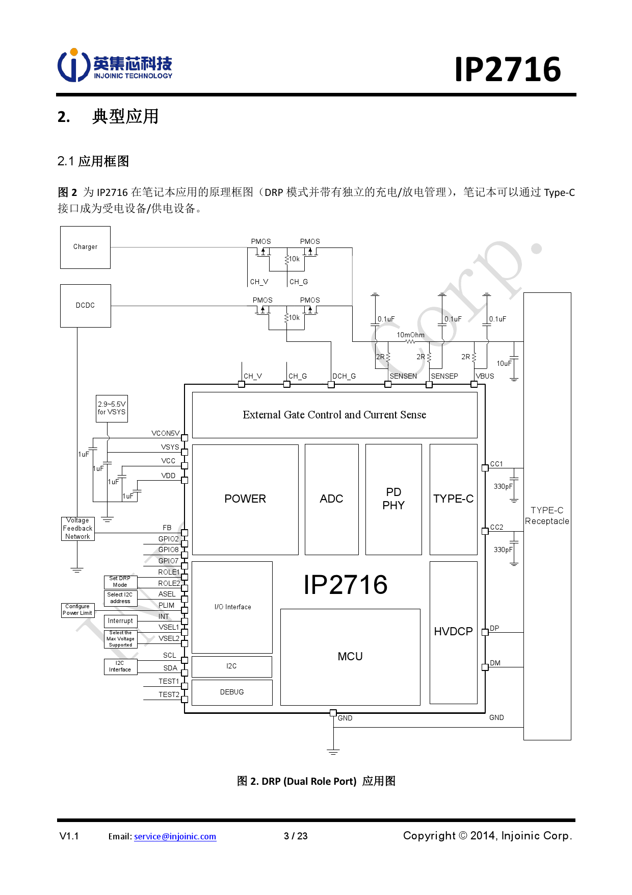 IP2716_（INJOINIC(英集芯)）IP2716中文资料_价格_PDF手册-立创电子商城