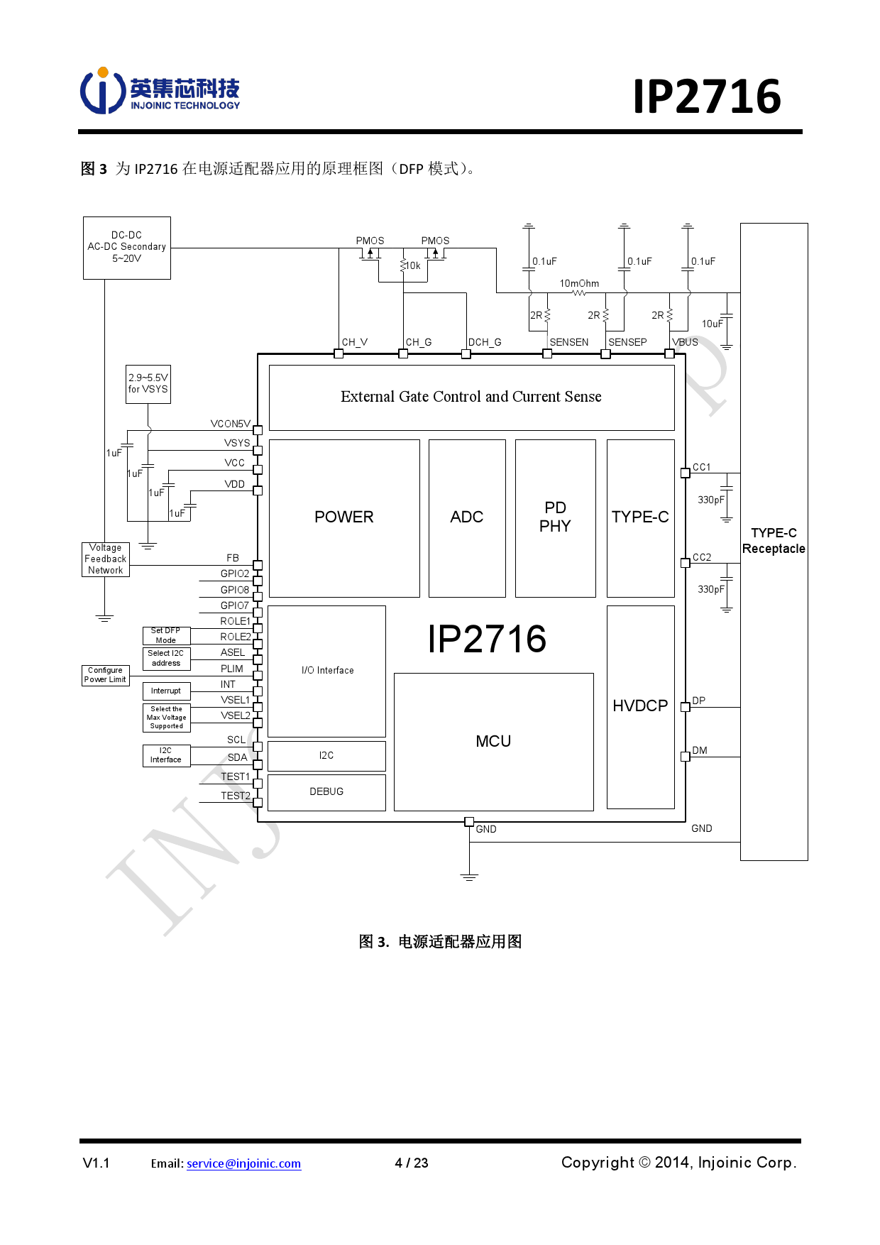 IP2716_（INJOINIC(英集芯)）IP2716中文资料_价格_PDF手册-立创电子商城