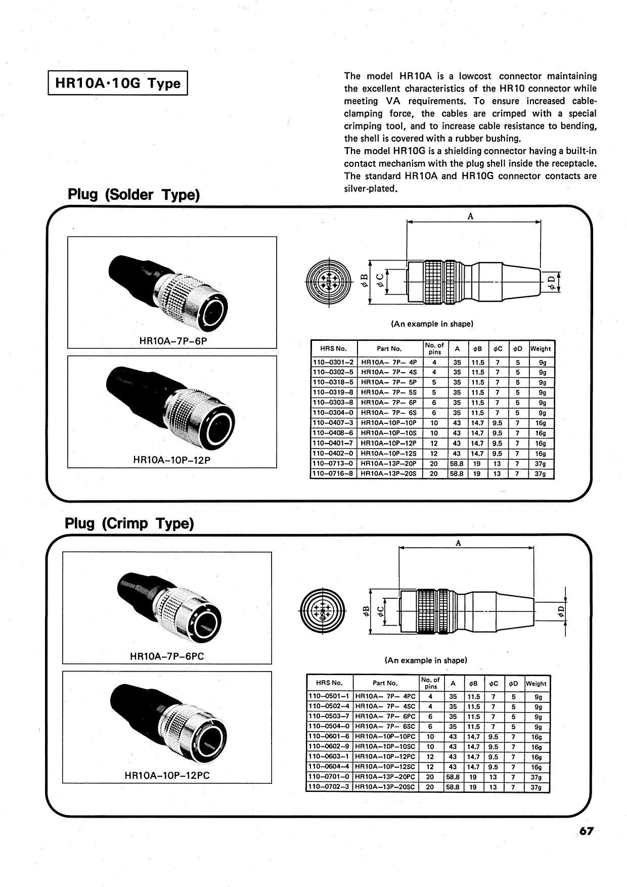 HR10-10R-12PA(73)_（HRS(广濑)）HR10-10R-12PA(73)中文资料_价格_PDF手册-立创电子商城