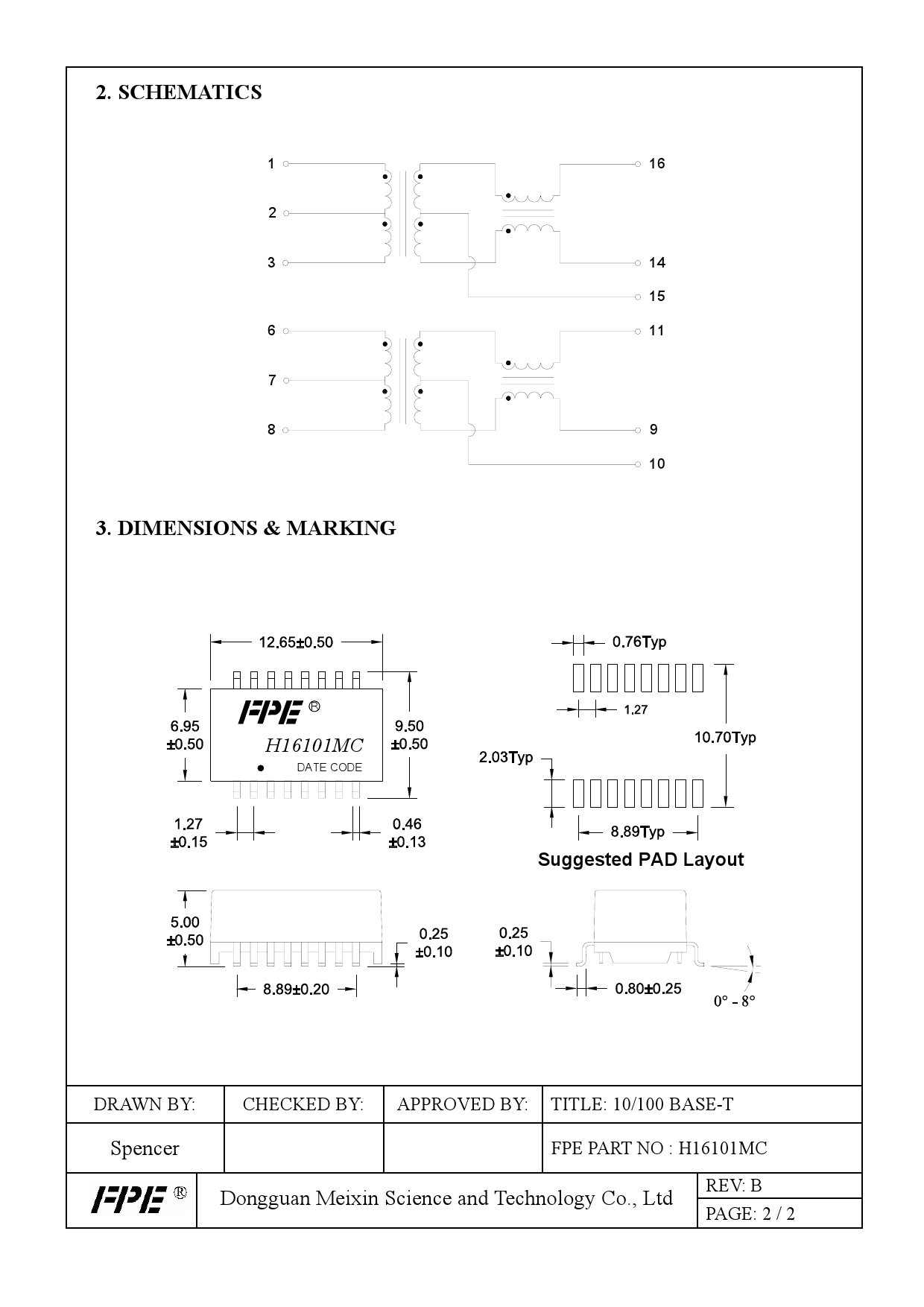 H16101MC_（FPE(美信)）H16101MC中文资料_价格_PDF手册-立创电子商城