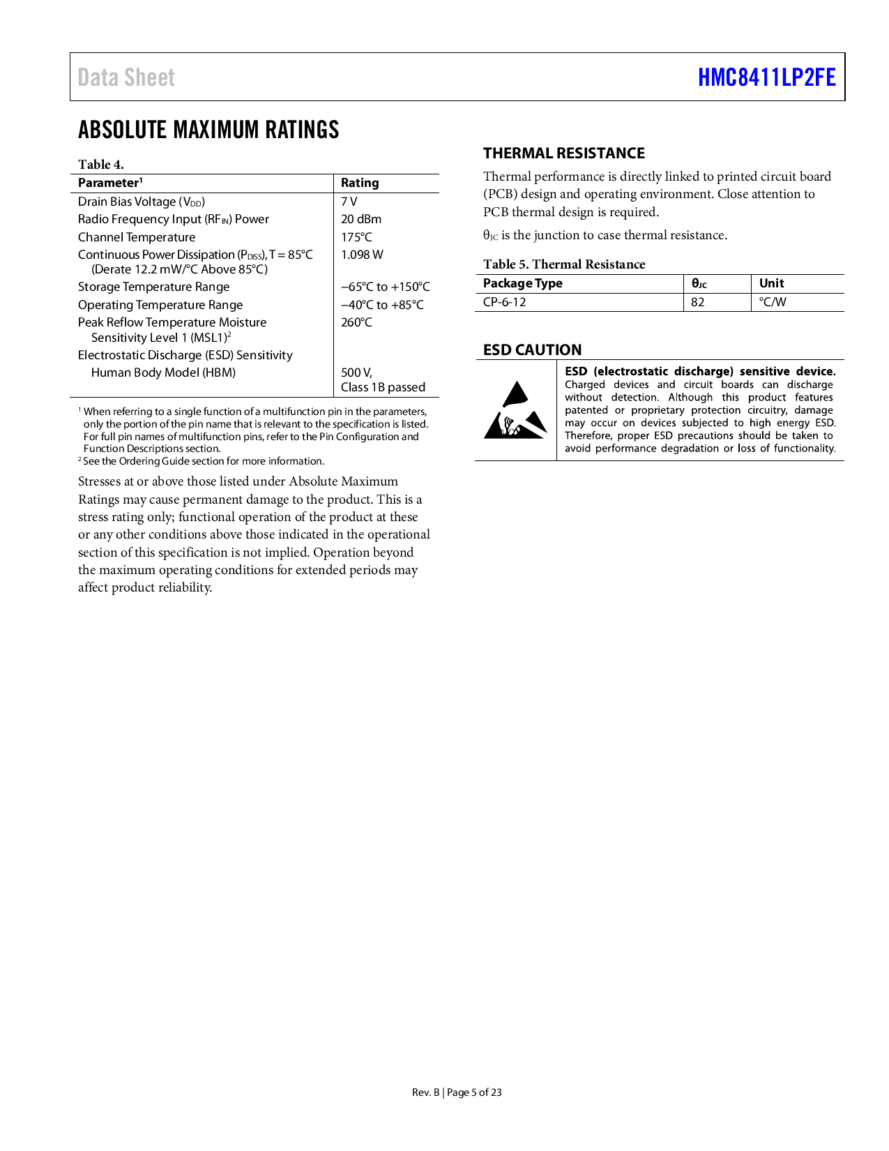 HMC8411LP2FE_（ADI(亚德诺)/LINEAR(凌特)）HMC8411LP2FE中文资料_价格_PDF手册-立创电子商城