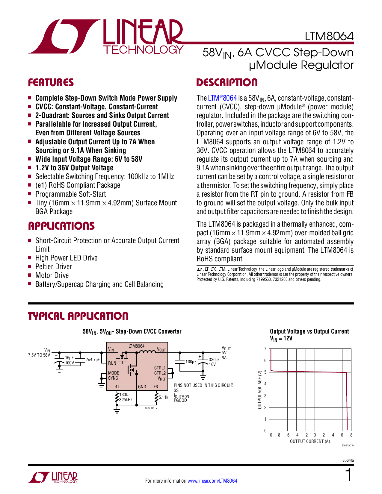 LTM8064IY#PBF_（ADI(亚德诺)/LINEAR(凌特)）LTM8064IY#PBF中文资料_价格_PDF手册-立创电子商城