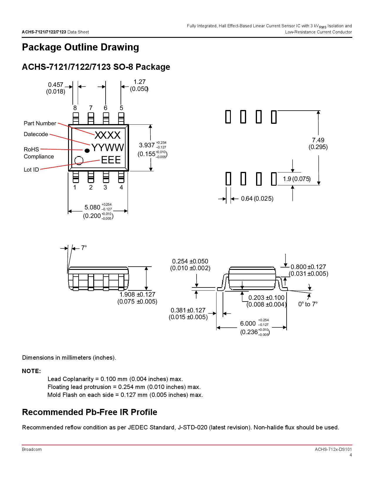 ACHS-7122-500E_（AVAGO(安华高)）ACHS-7122-500E中文资料_价格_PDF手册-立创电子商城