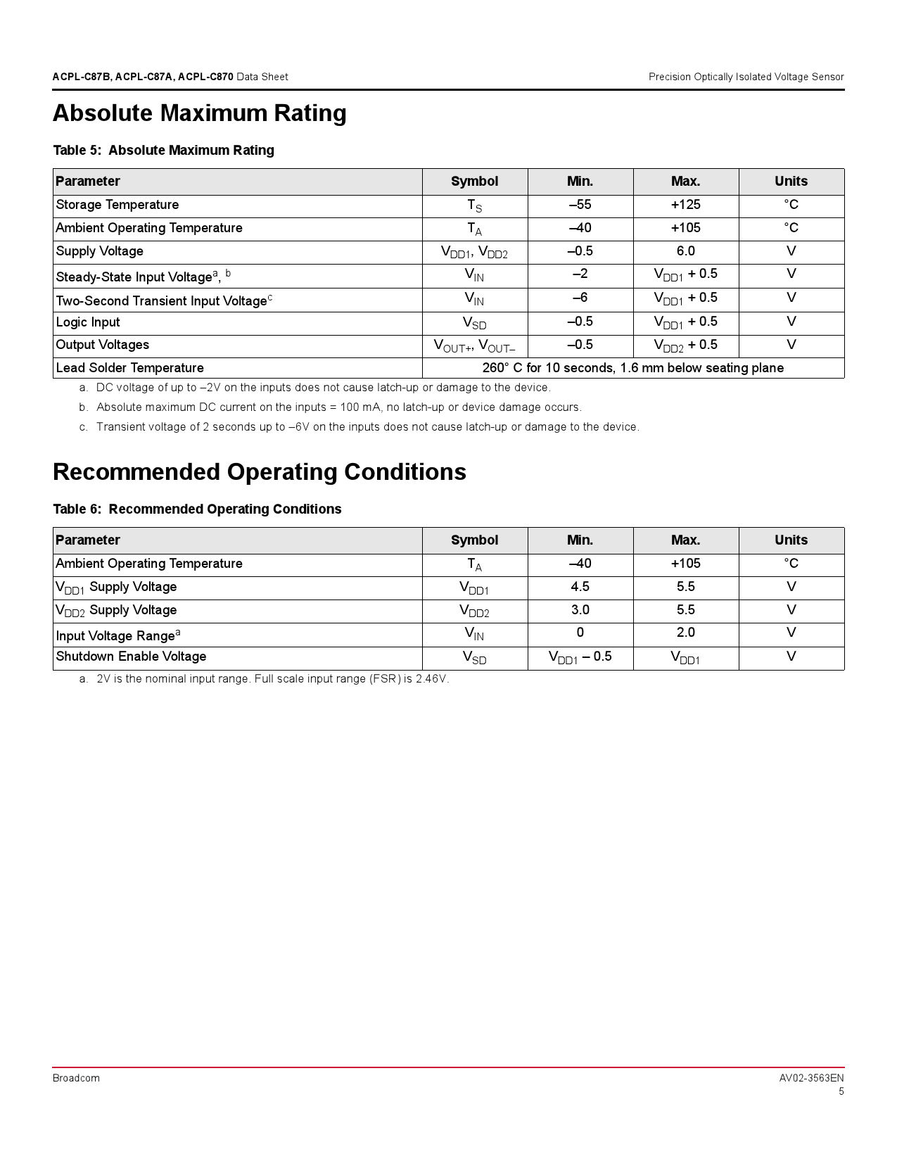 ACPL-C87B-500E_（Broadcom/AVAGO(安华高)）ACPL-C87B-500E中文资料_价格_PDF手册-立创电子商城