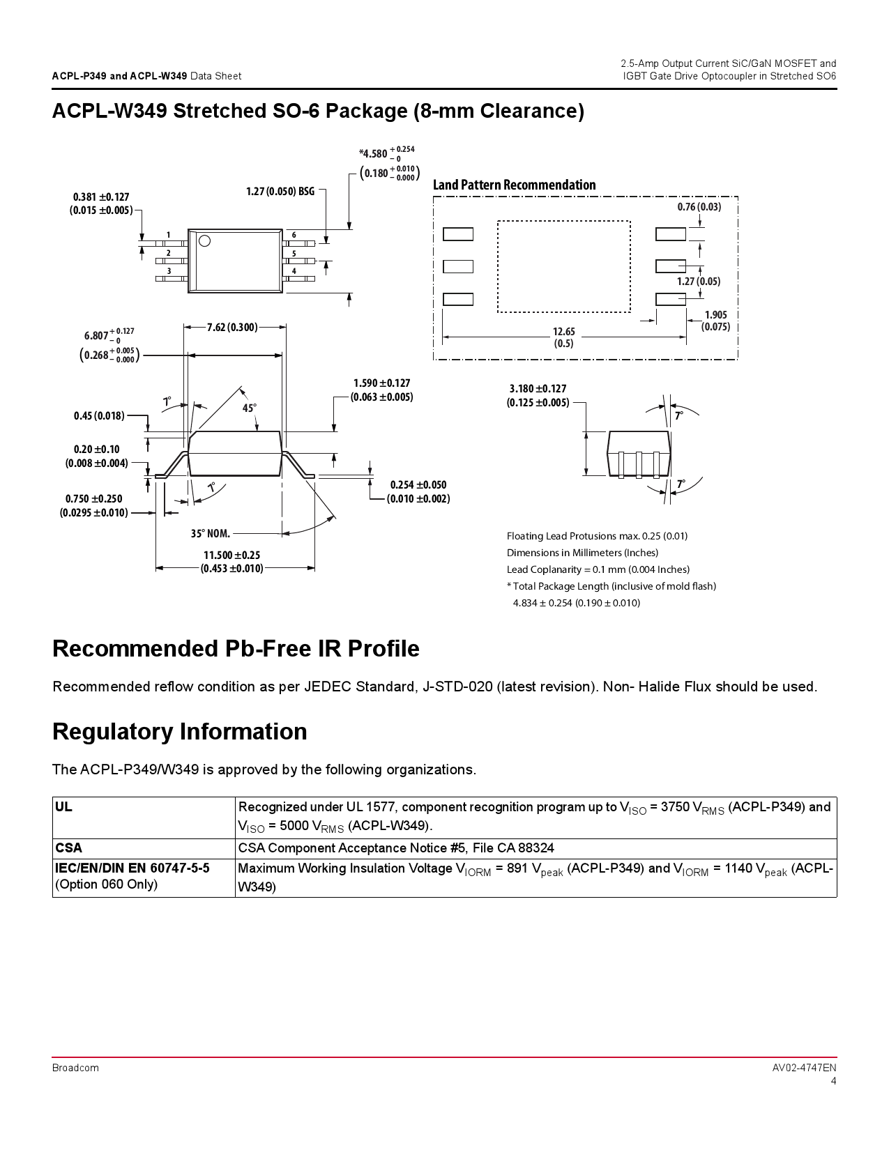 ACPL-W349-500E_（Broadcom/AVAGO(安华高)）ACPL-W349-500E中文资料_价格_PDF手册-立创电子商城