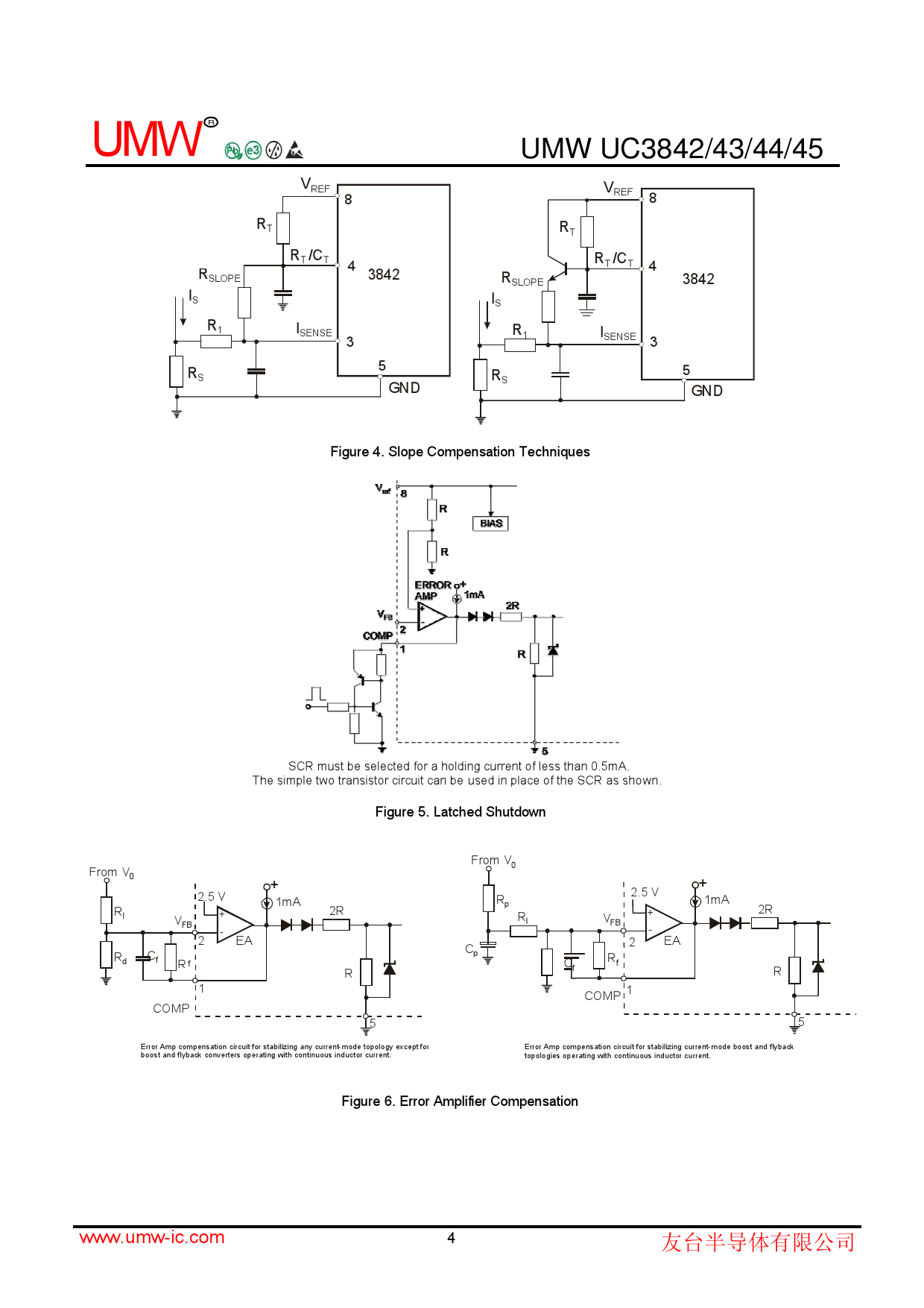 UC3845B_（UMW(友台半导体)）UC3845B中文资料_价格_PDF手册-立创电子商城