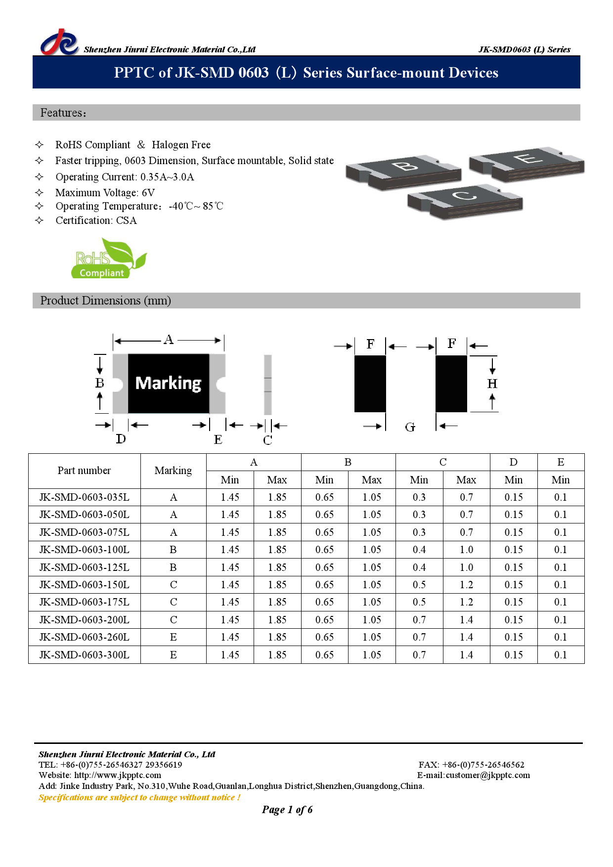 JK-SMD0603-100L_（JK(金科)）JK-SMD0603-100L中文资料_价格_PDF手册-立创电子商城