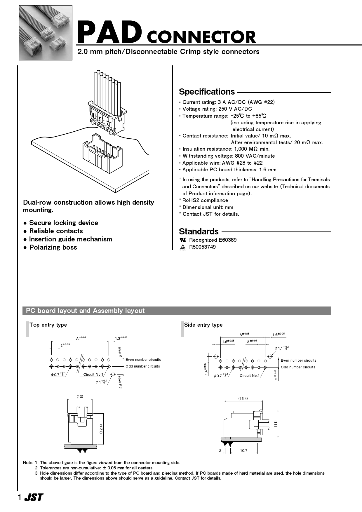 PADP-24V-1-S_（JST）PADP-24V-1-S中文资料_价格_PDF手册-立创电子商城