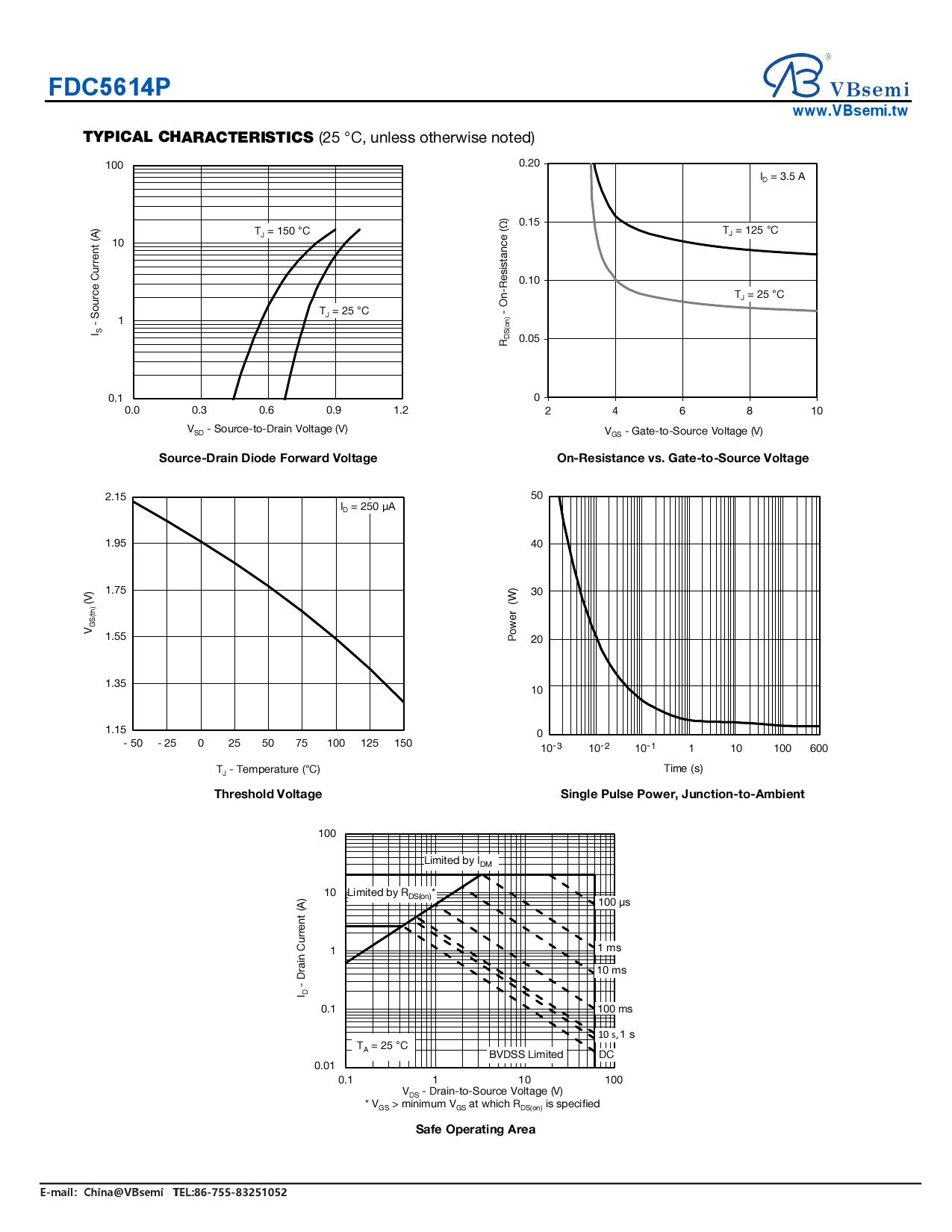 FDC5614P_（VBsemi(微碧)）FDC5614P中文资料_价格_PDF手册-立创电子商城