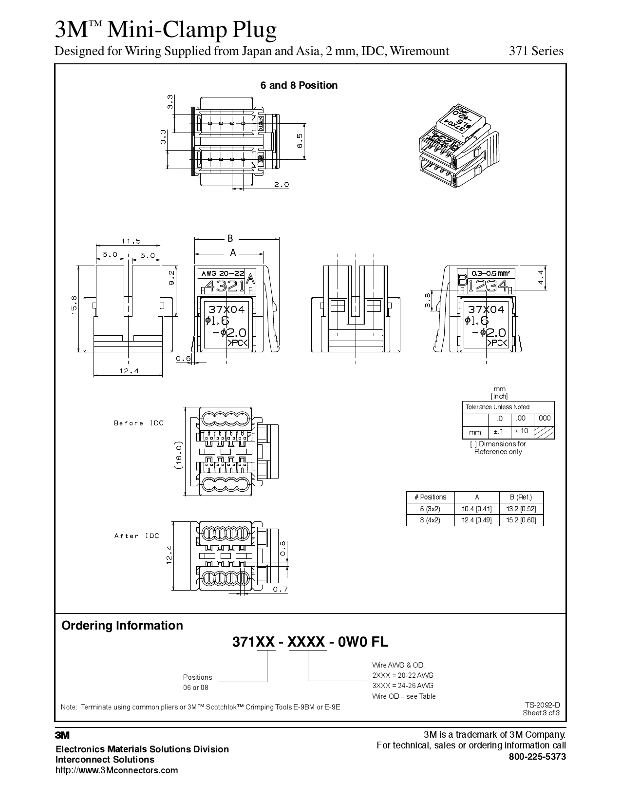 37104-3122-000FL_（3M）37104-3122-000FL中文资料_价格_PDF手册-立创电子商城